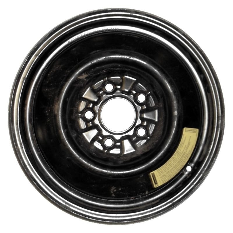 Factory Steel® STL64824U45 - Black 15x4 Steel Factory Wheel