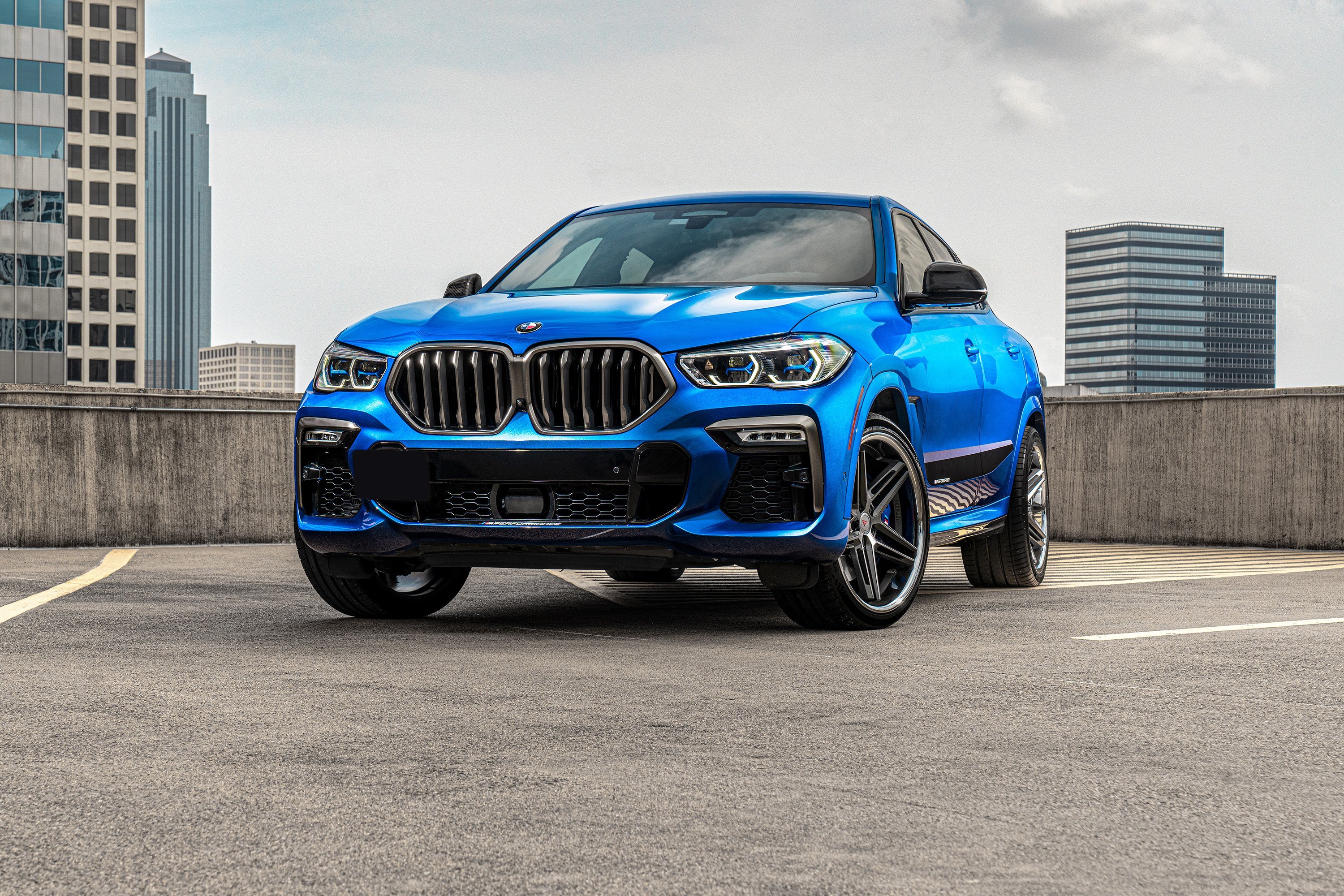 FERRADA® CM1 Wheels - Matte Graphite with Chrome Lip Rims