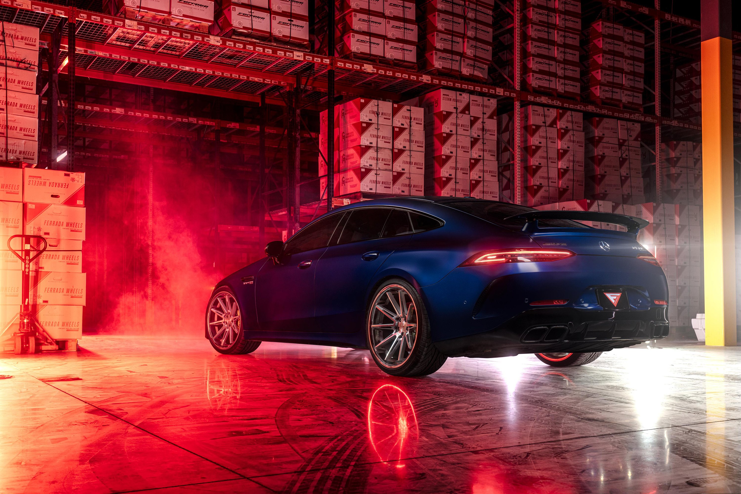 FERRADA® CM2 Wheels - Machined Silver with Chrome Lip Rims