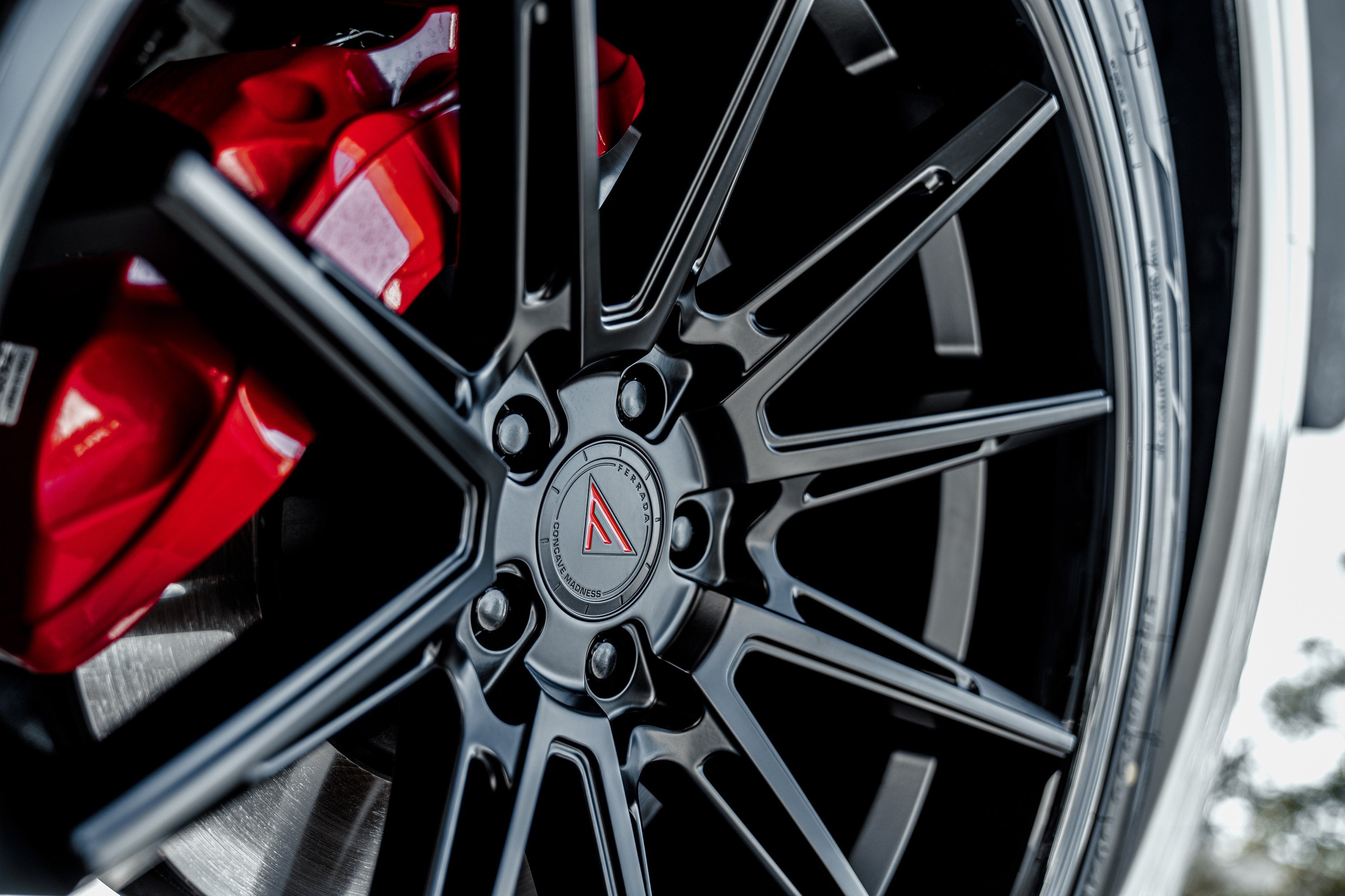 FERRADA® CM2 Wheels - Matte Black Rims