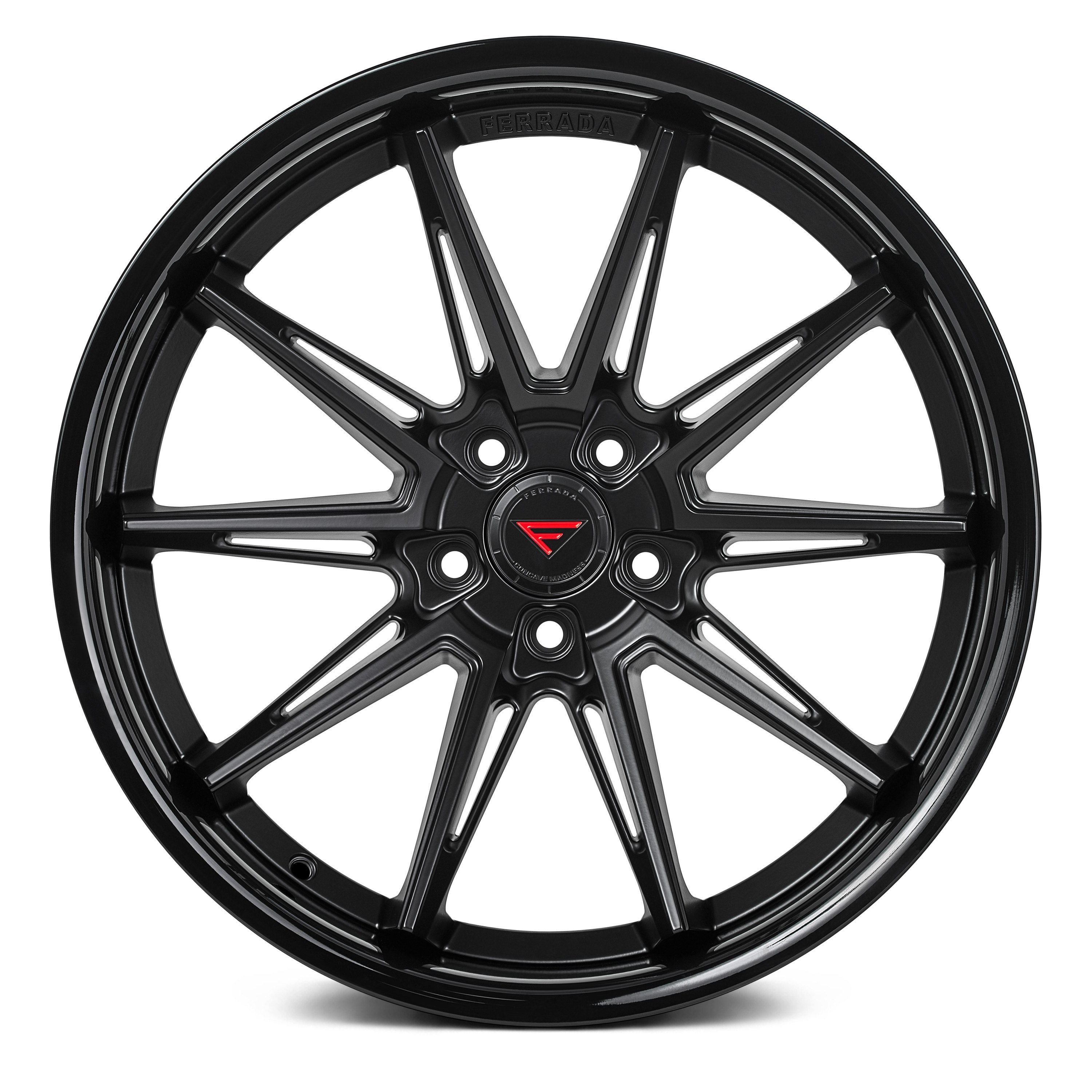 FERRADA® CM2 Wheels - Matte Black Rims