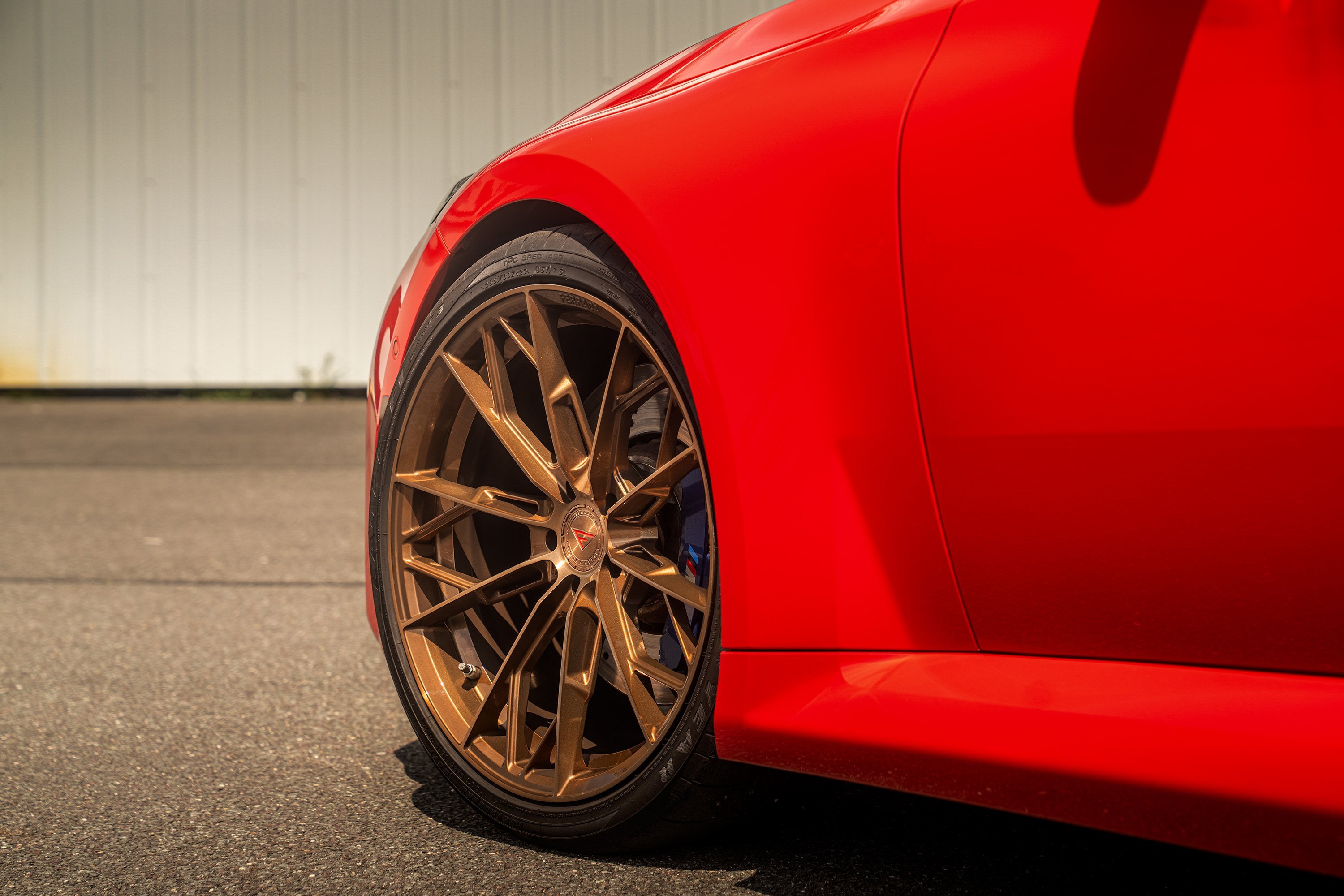 FERRADA® FORGE-8 FR11 Wheels - Brushed Cobre Rims