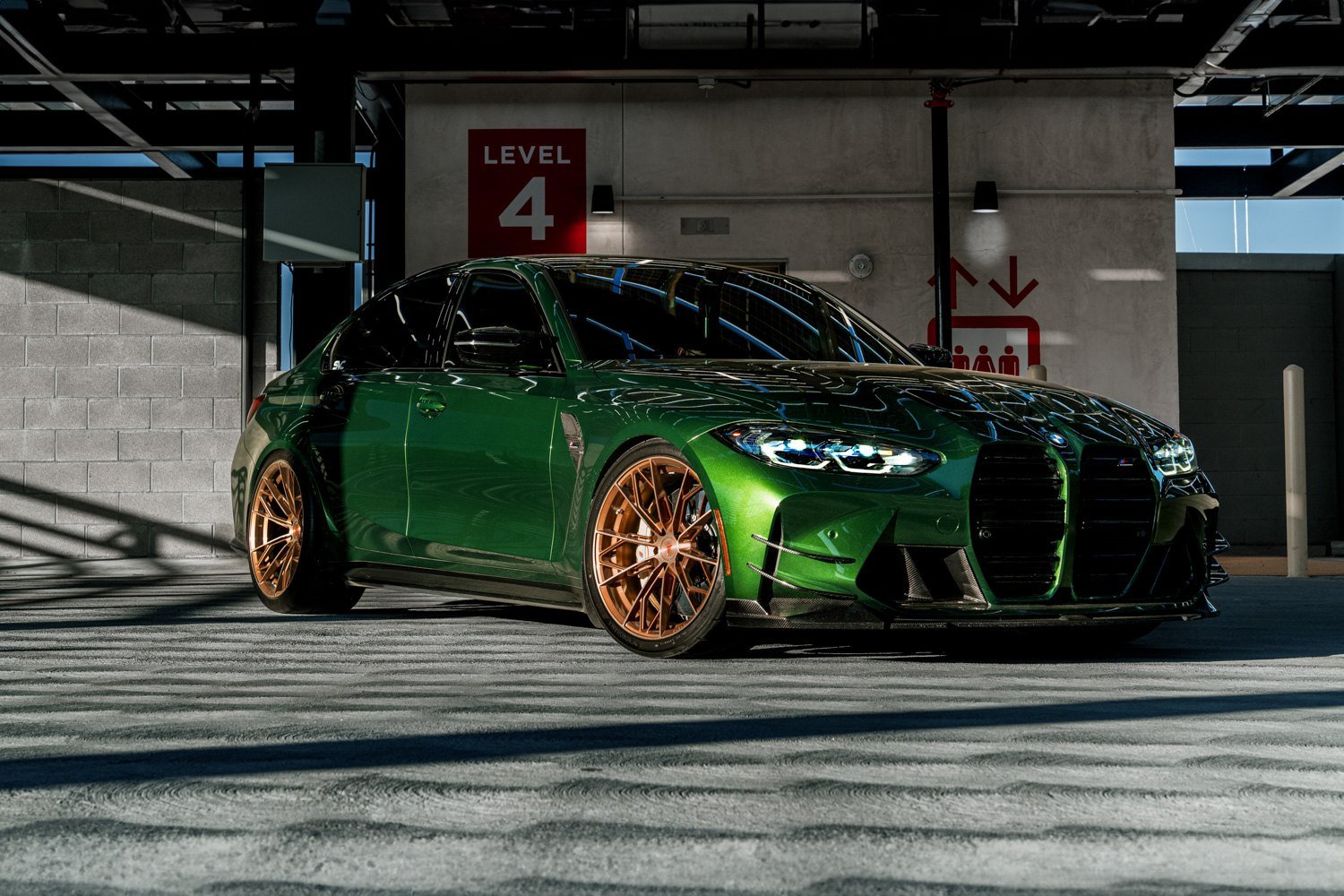 FERRADA® FORGE-8 FR11 Wheels - Brushed Cobre Rims