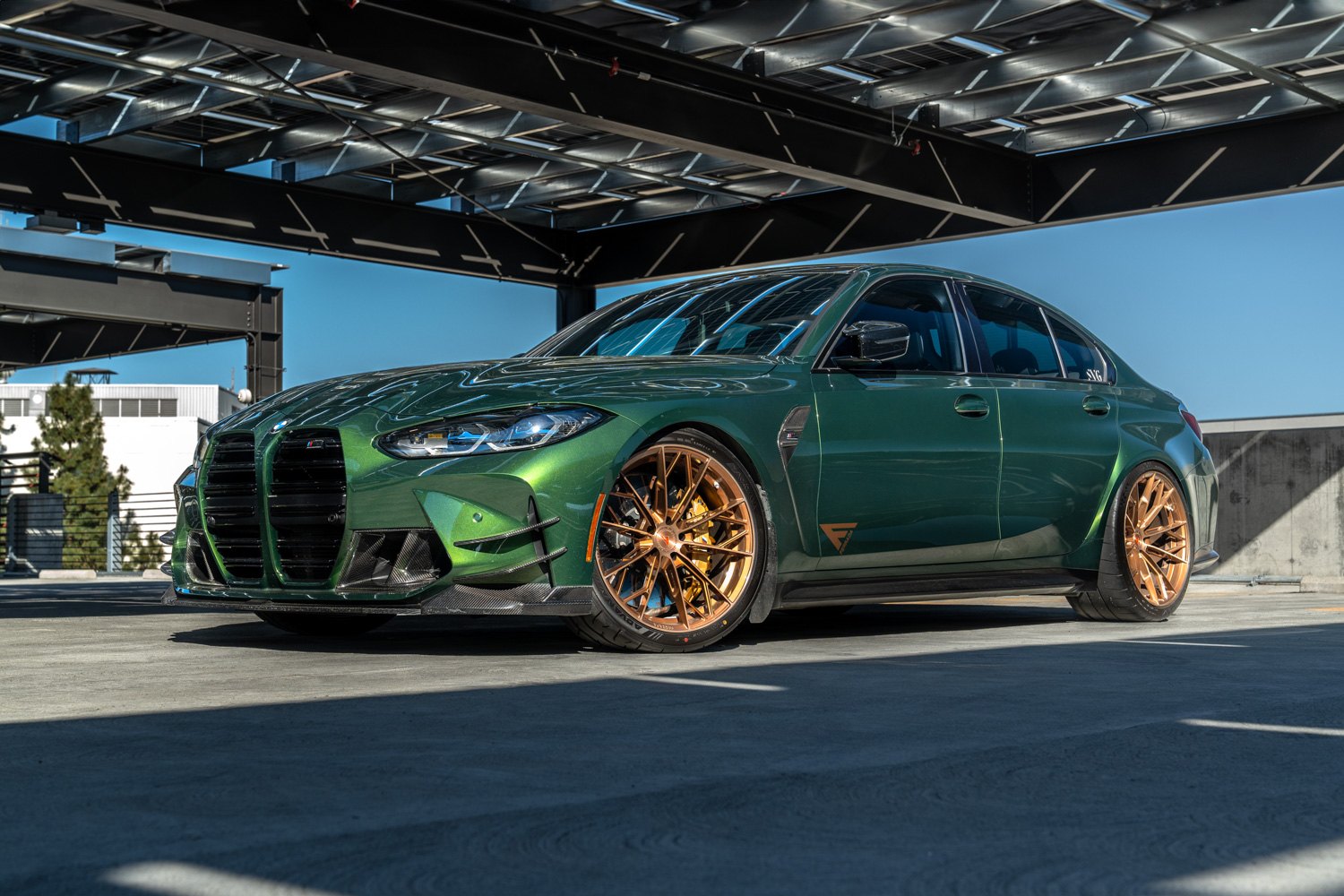 FERRADA® FORGE-8 FR11 Wheels - Brushed Cobre Rims