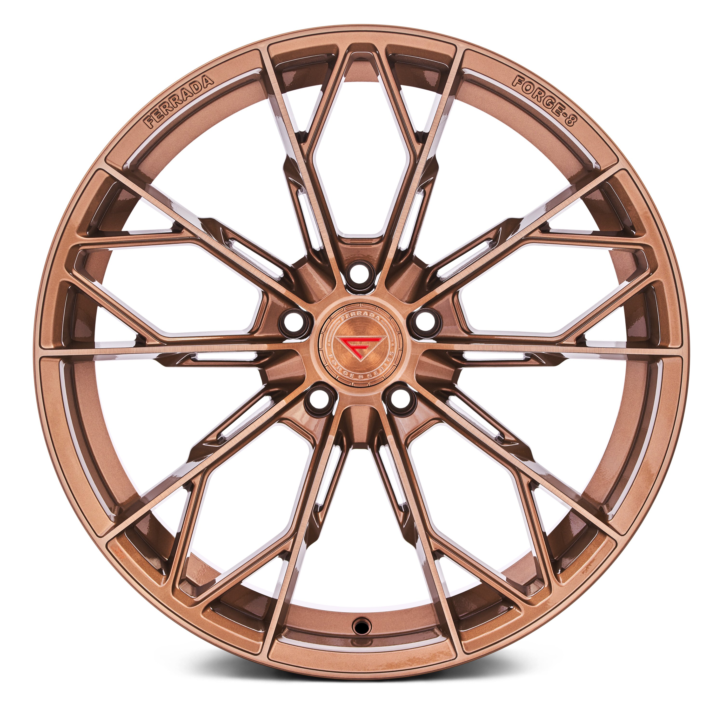 FERRADA® FORGE-8 FR11 Wheels - Brushed Cobre Rims