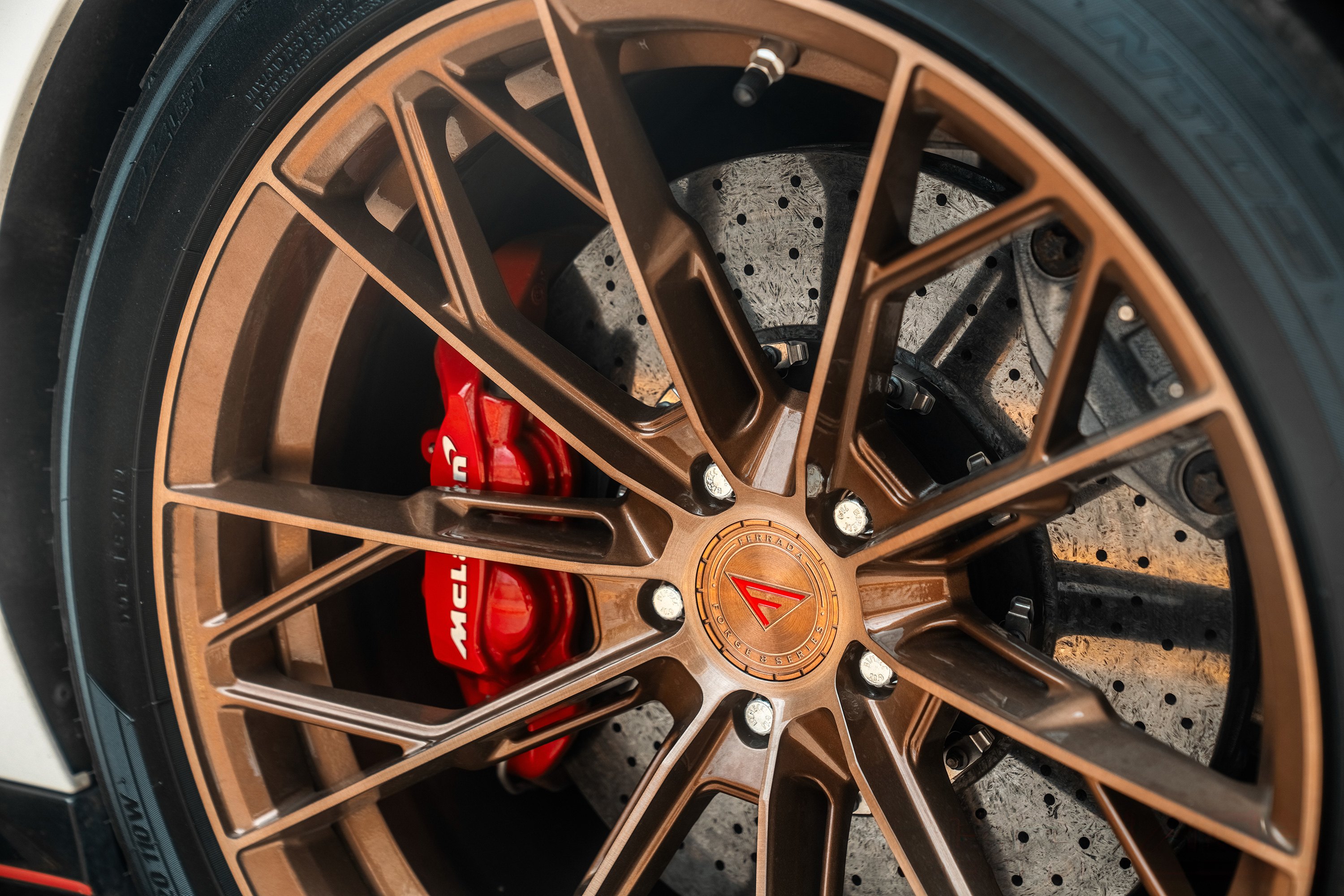 FERRADA® FORGE-8 FR11 Wheels - Brushed Cobre Rims