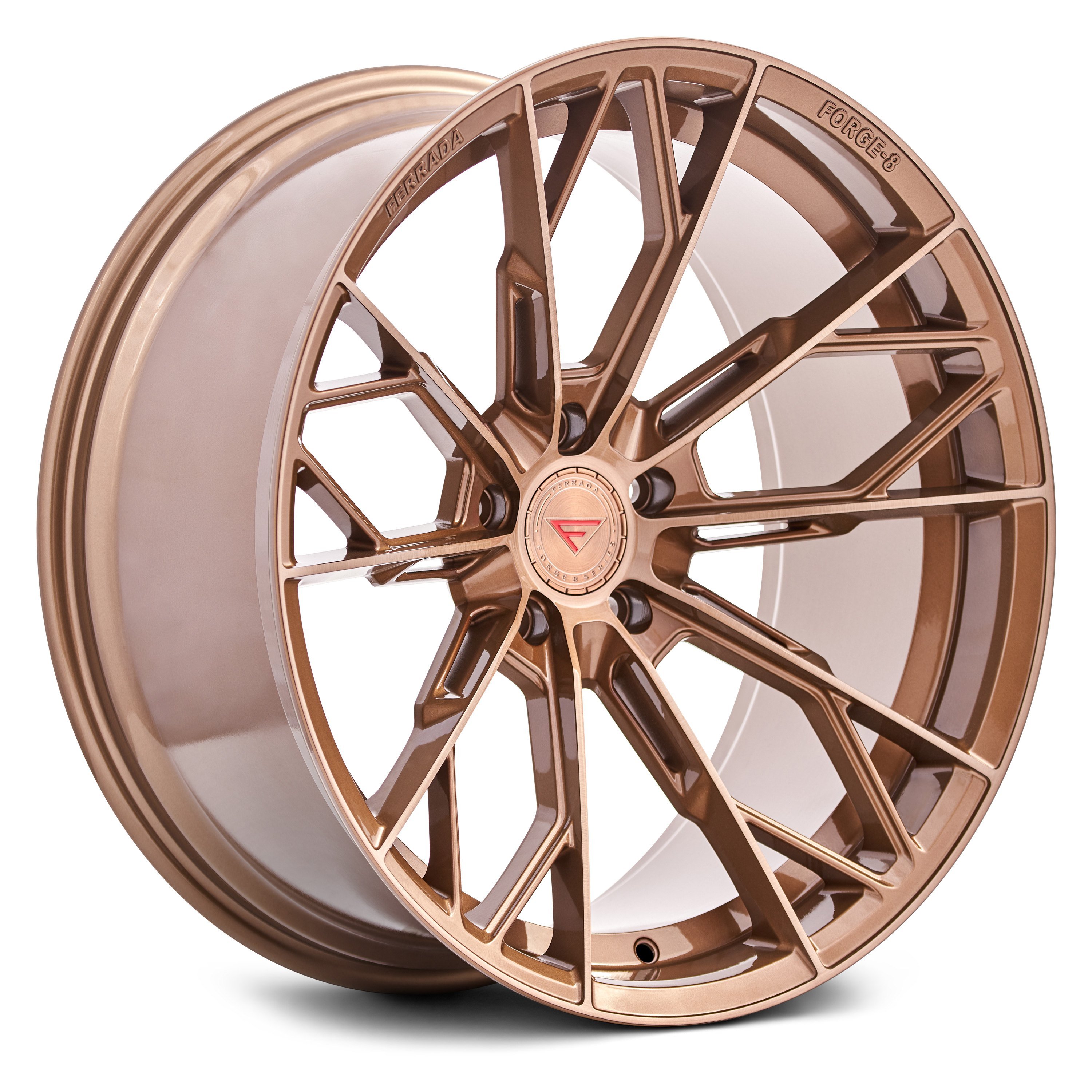 FERRADA® FORGE-8 FR11 Wheels - Brushed Cobre Rims