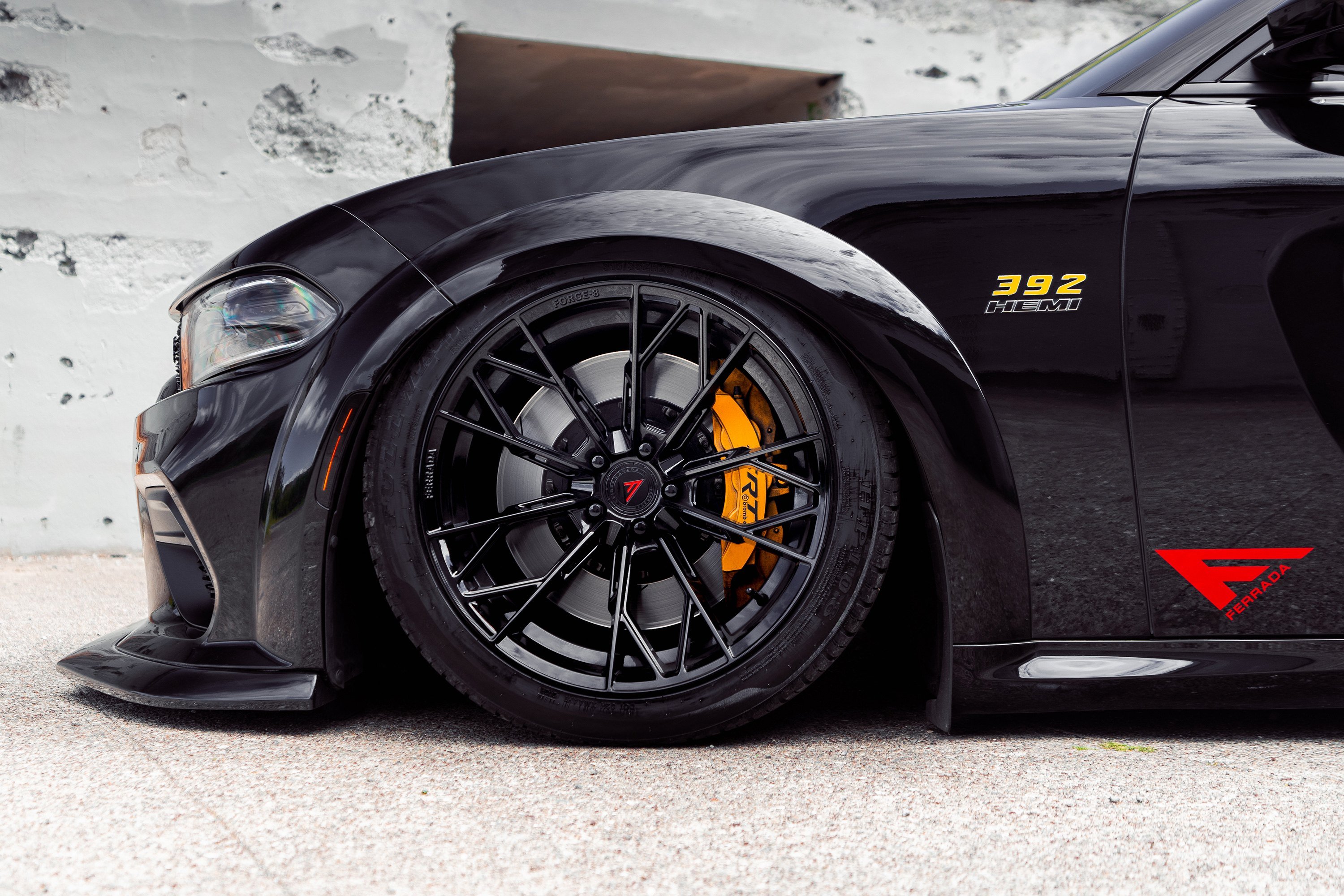 FERRADA® FORGE-8 FR11 Wheels - Obsidian Black Rims