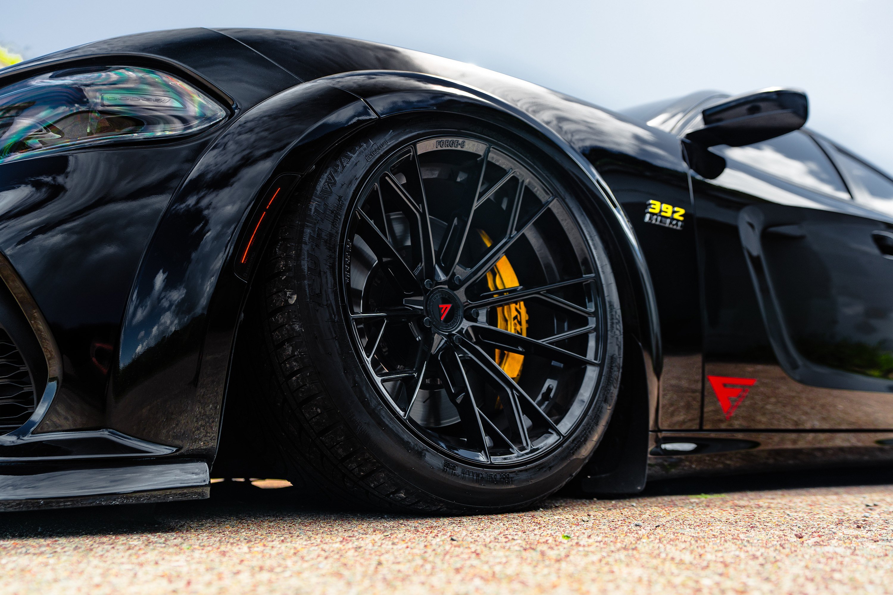 FERRADA® FORGE-8 FR11 Wheels - Obsidian Black Rims