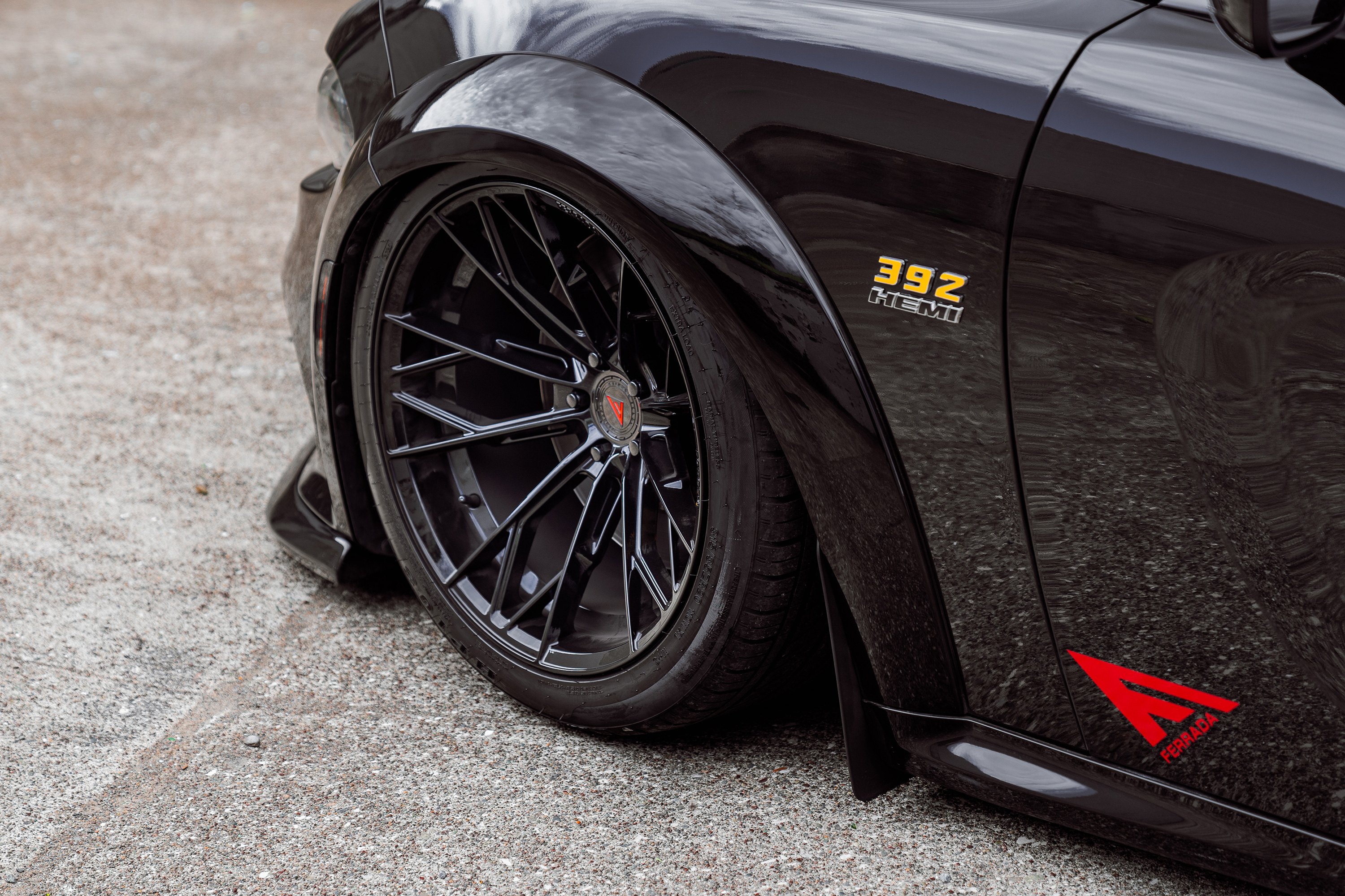 FERRADA® FORGE-8 FR11 Wheels - Obsidian Black Rims