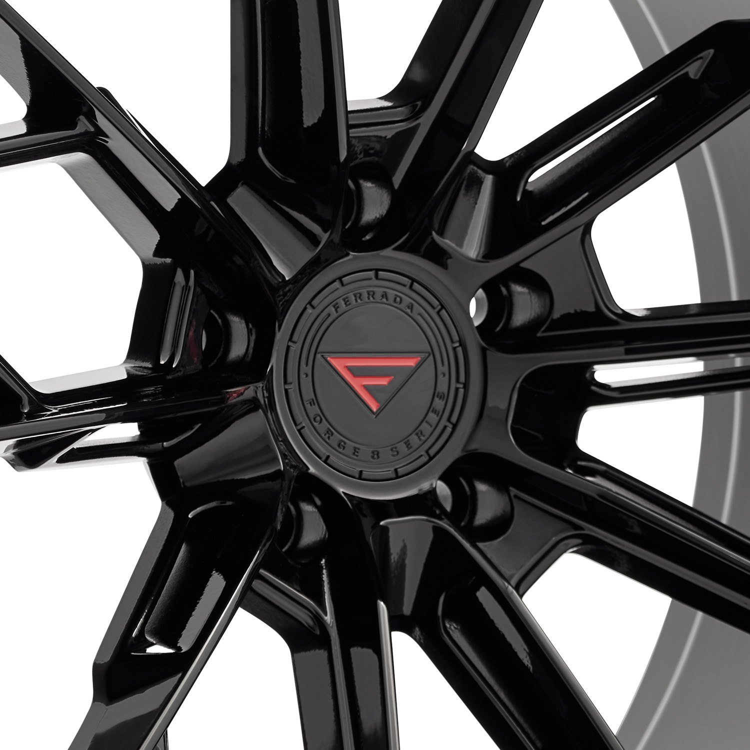 FERRADA® FORGE-8 FR11 Wheels - Obsidian Black Rims