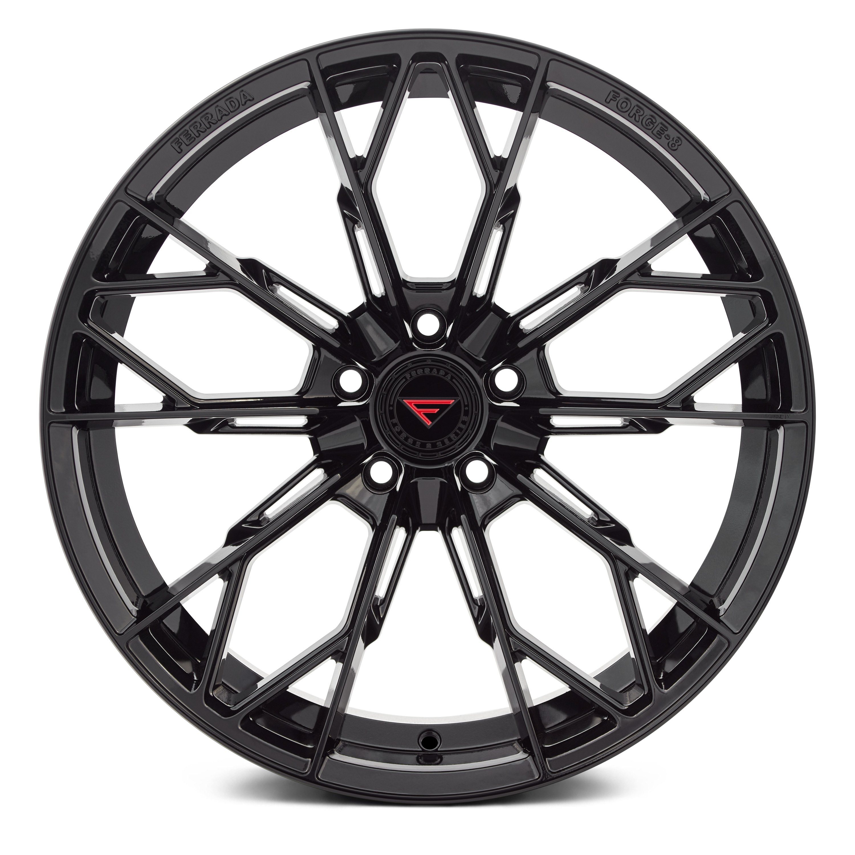 FERRADA® FORGE-8 FR11 Wheels - Obsidian Black Rims