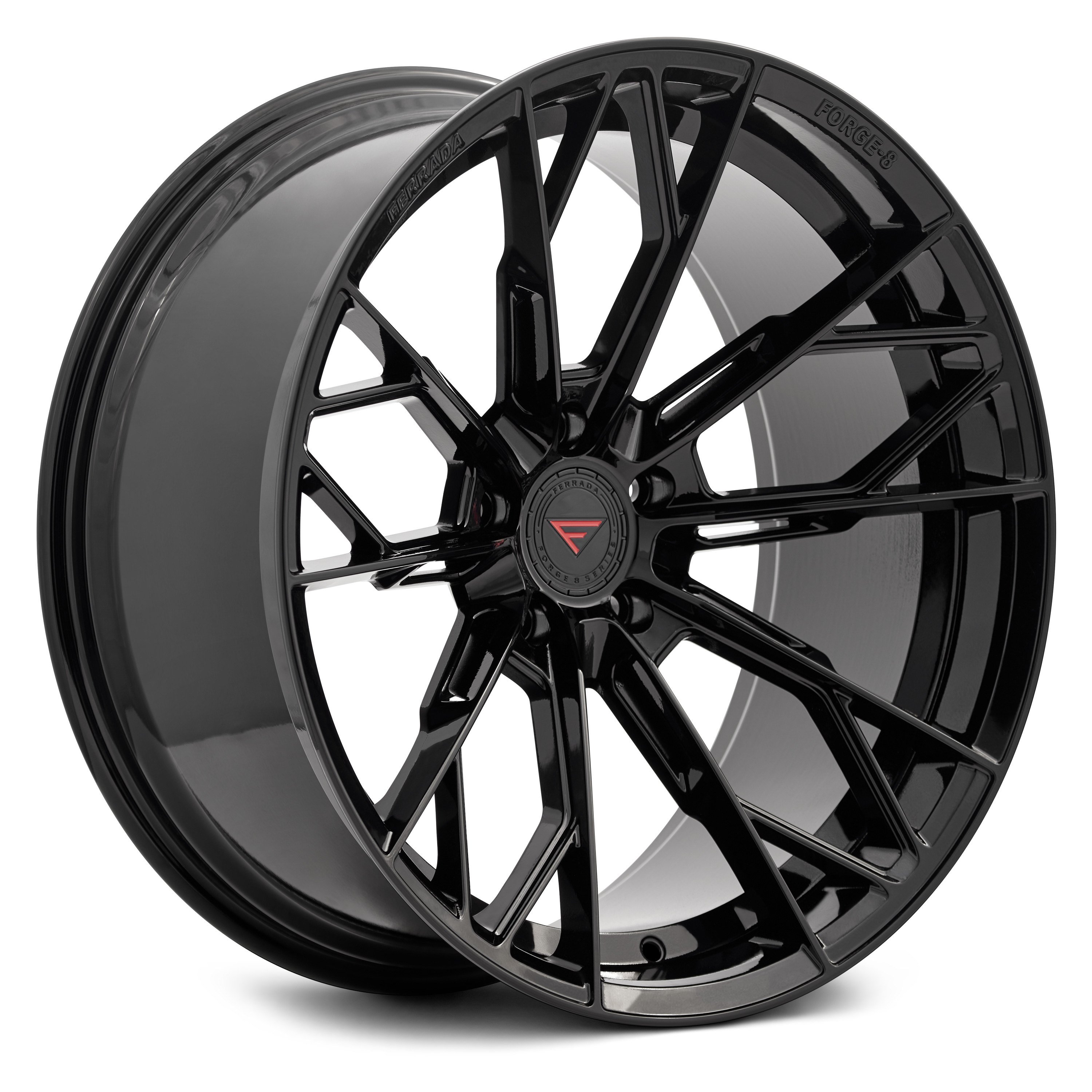 FERRADA® FORGE-8 FR11 Wheels - Obsidian Black Rims