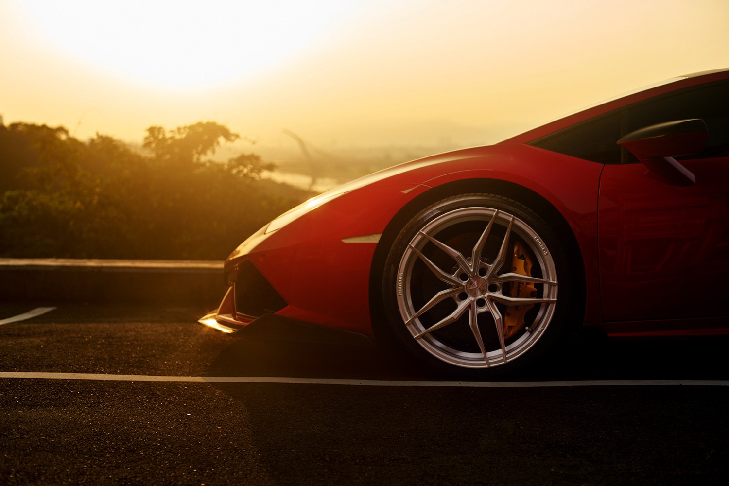 FERRADA® FORGE-8 FR5 Wheels - Machined Silver Rims