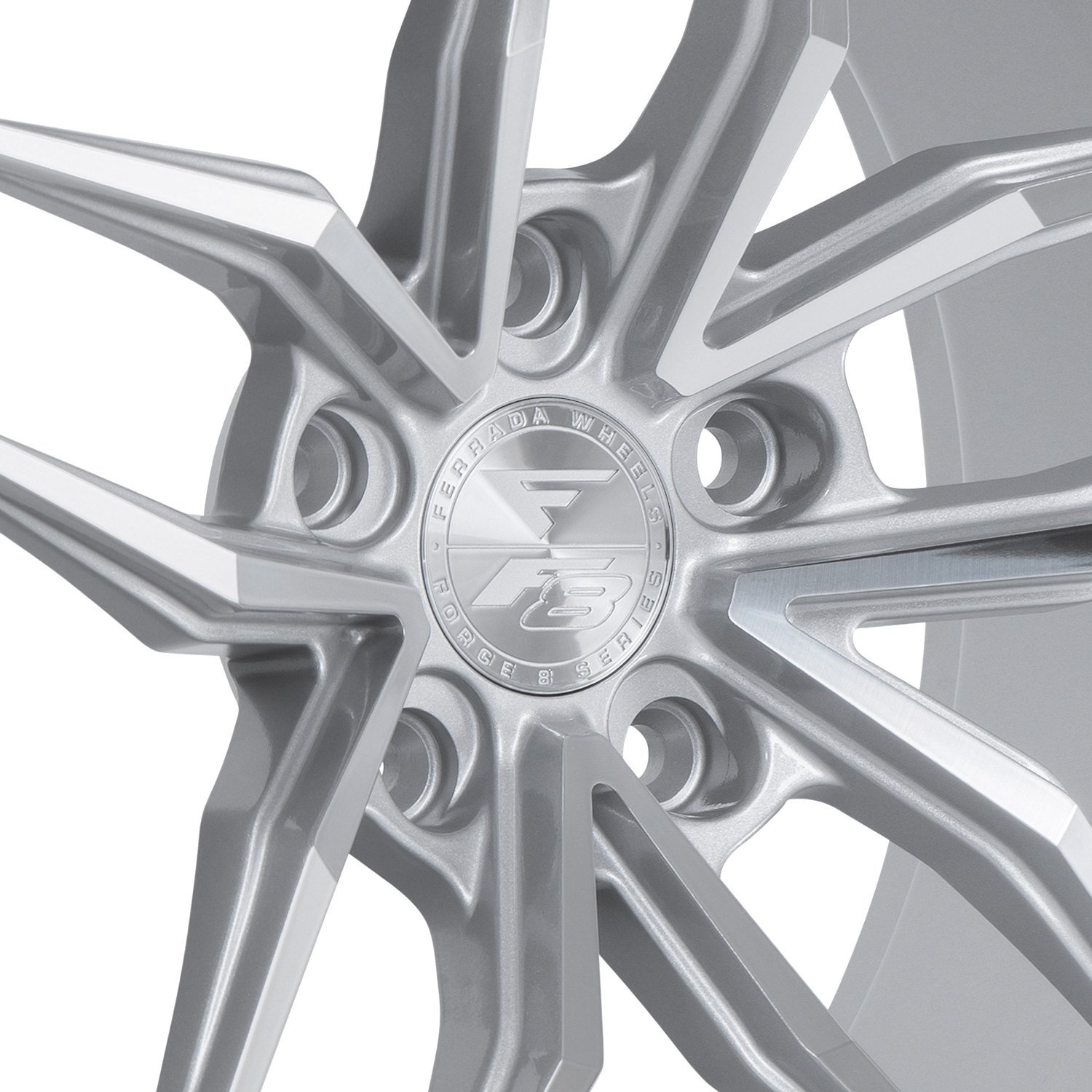 FERRADA® FORGE-8 FR5 Wheels - Machined Silver Rims