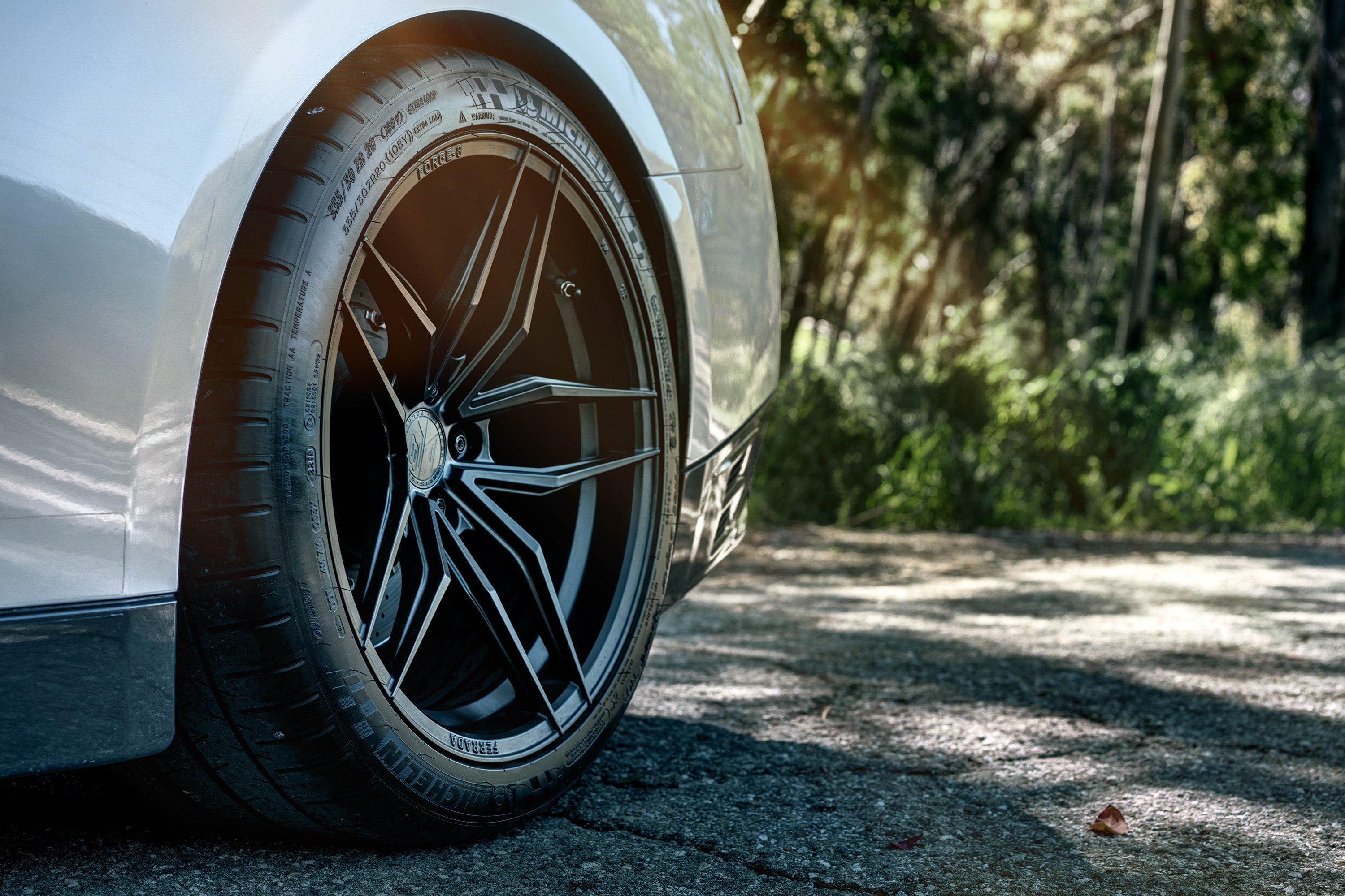 FERRADA® FORGE-8 FR5 Wheels - Matte Black Rims