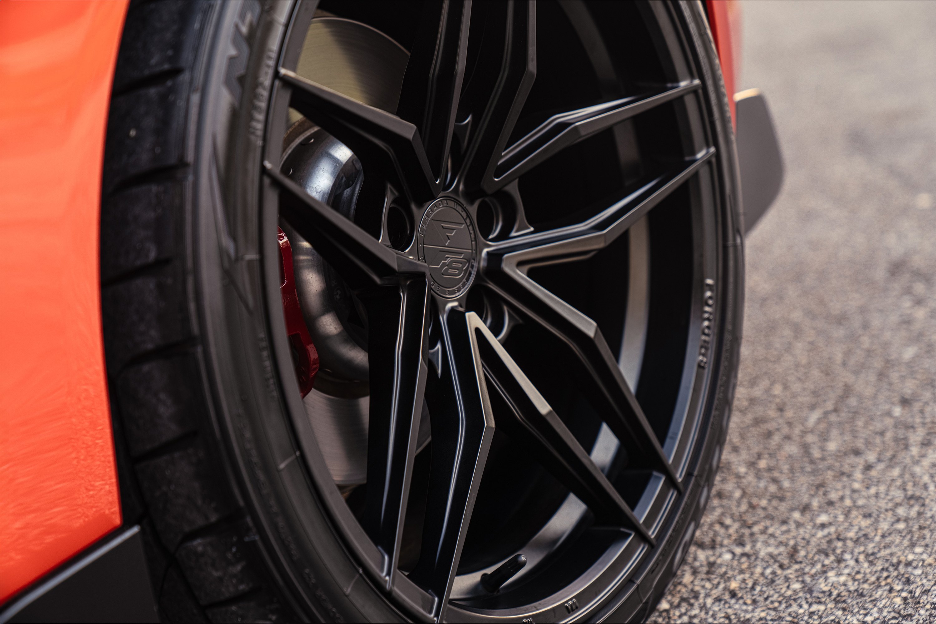 FERRADA® FORGE-8 FR5 Wheels - Matte Black Rims