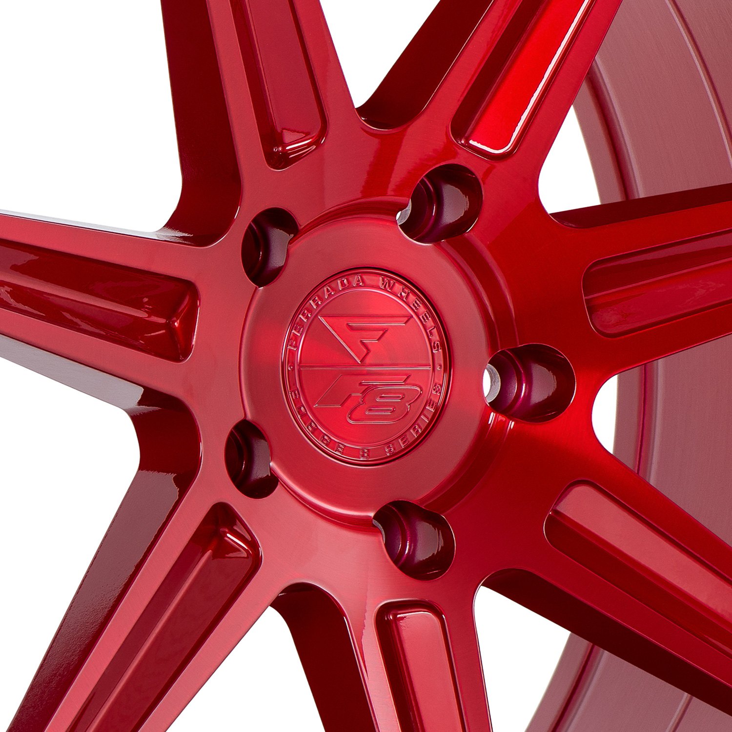 FERRADA® FORGE-8 FR7 Wheels - Brushed Rouge Rims