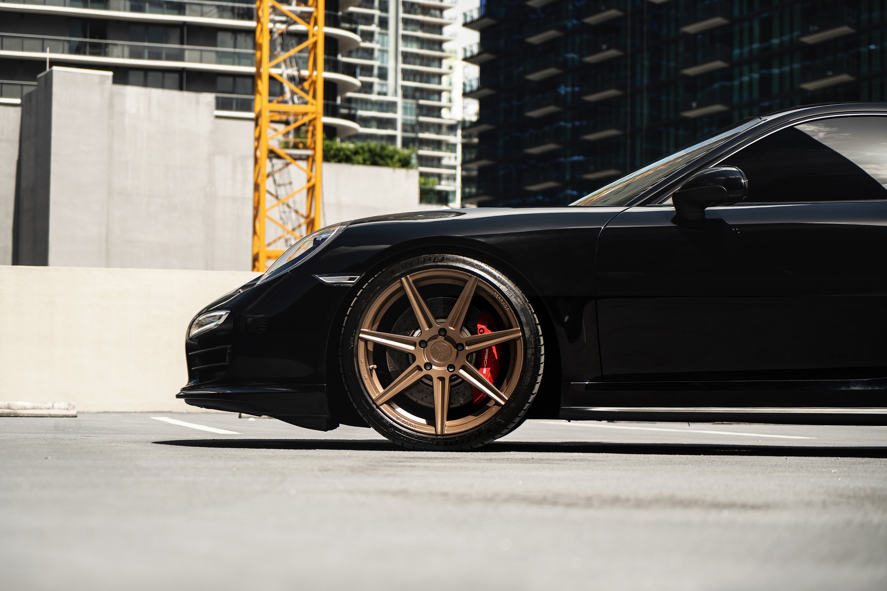 FERRADA® FORGE-8 FR7 Wheels - Matte Bronze Rims