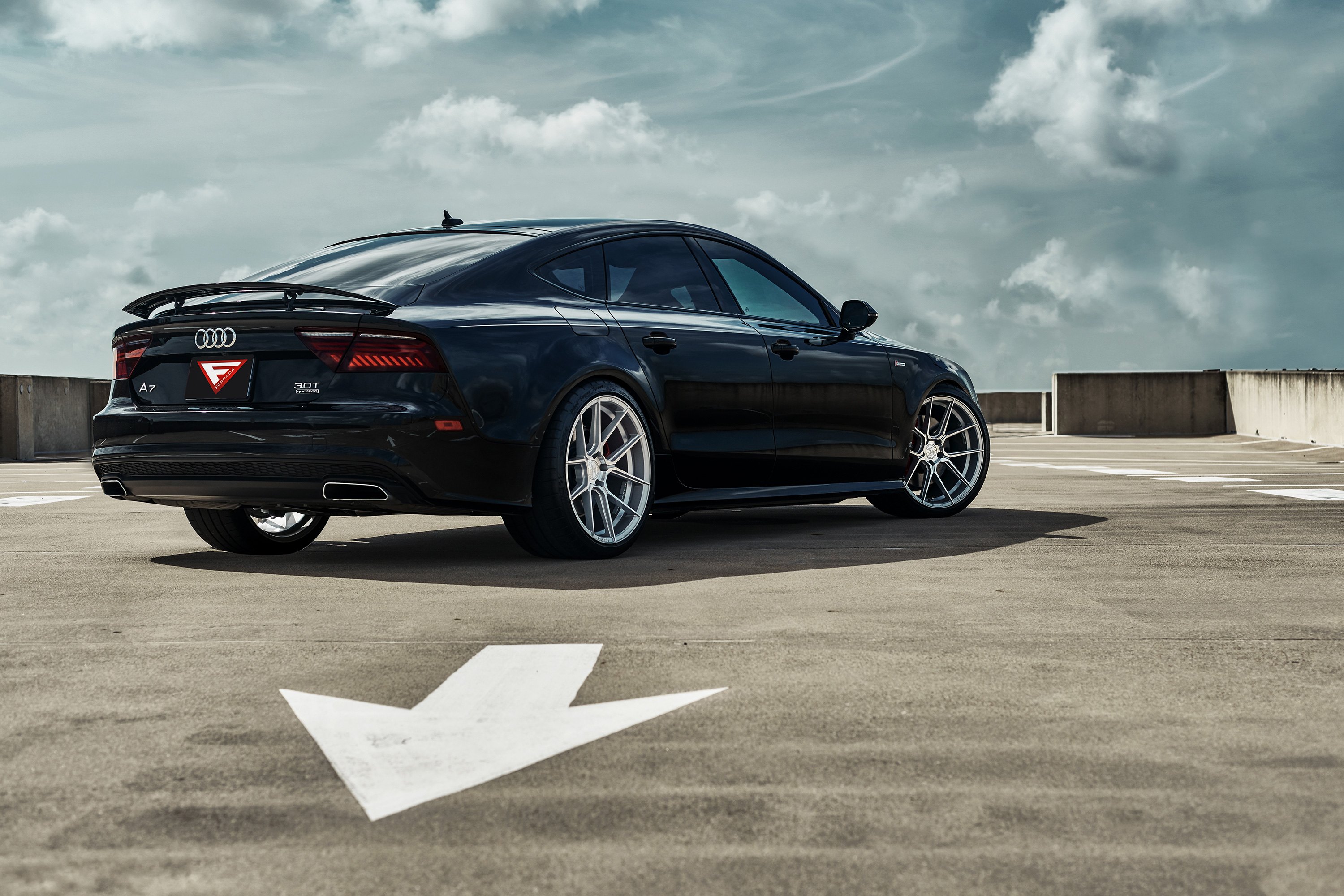 FERRADA® FORGE-8 FR8 Wheels - Machined Silver Rims