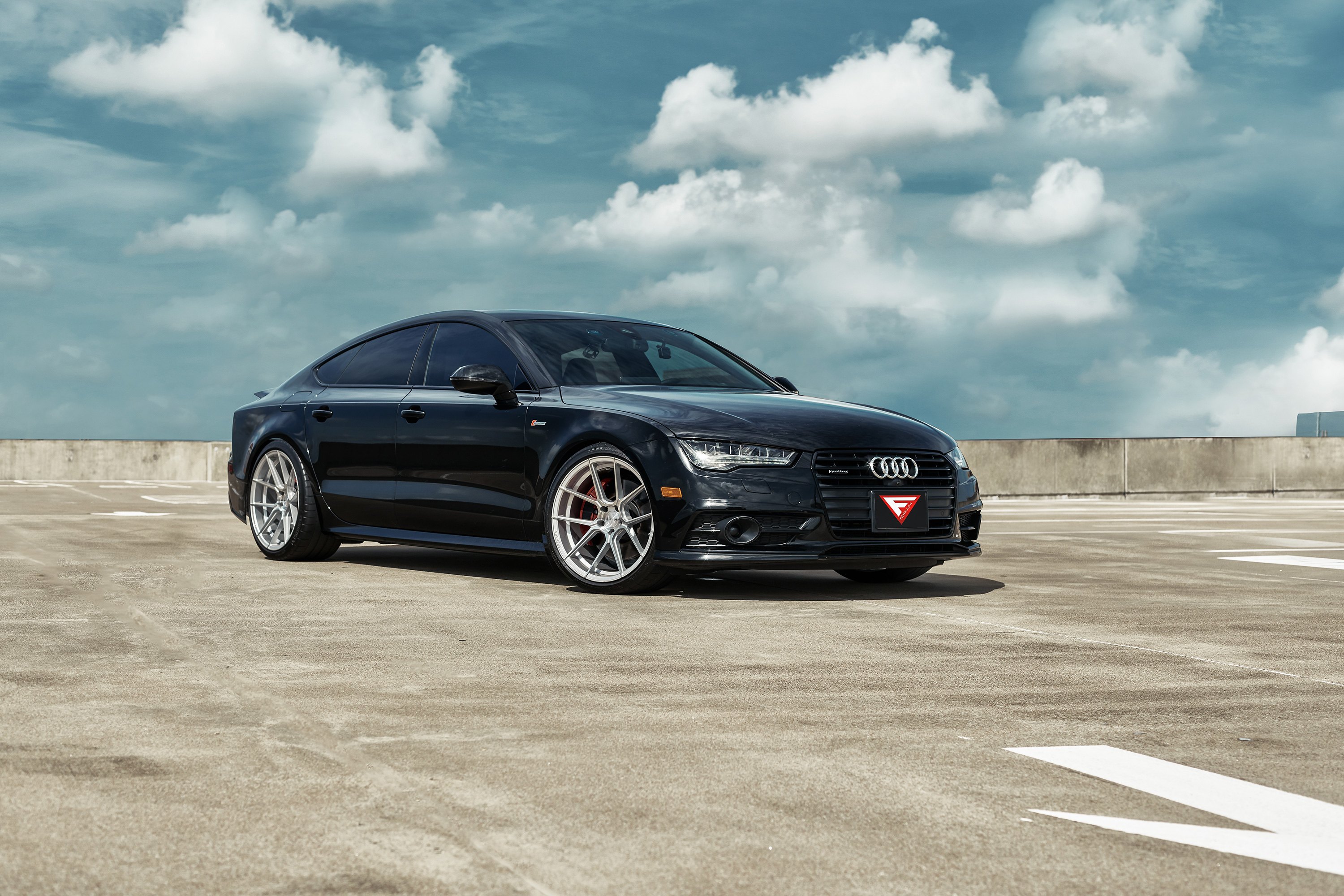 FERRADA® FORGE-8 FR8 Wheels - Machined Silver Rims