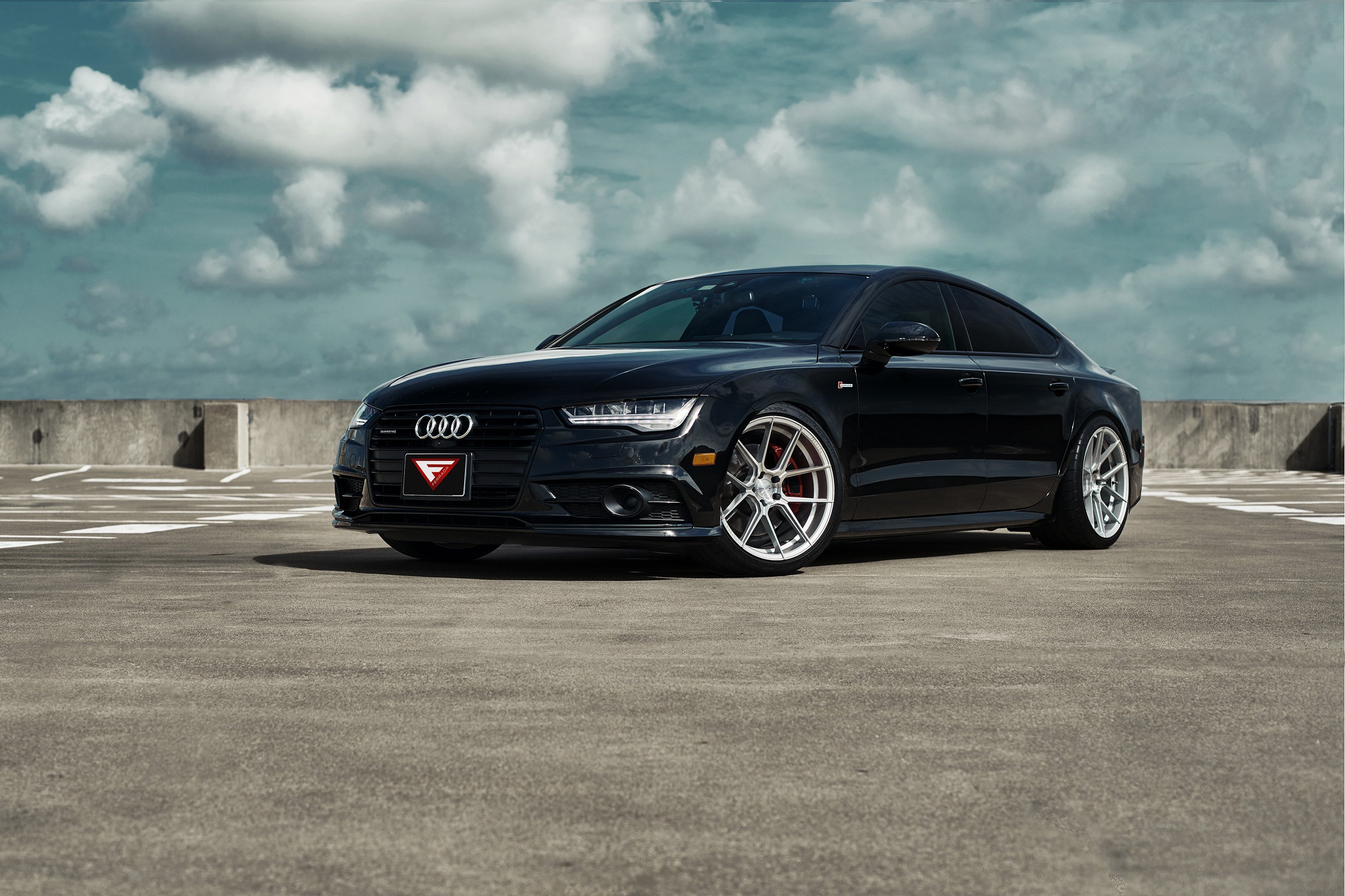 FERRADA® FORGE-8 FR8 Wheels - Machined Silver Rims