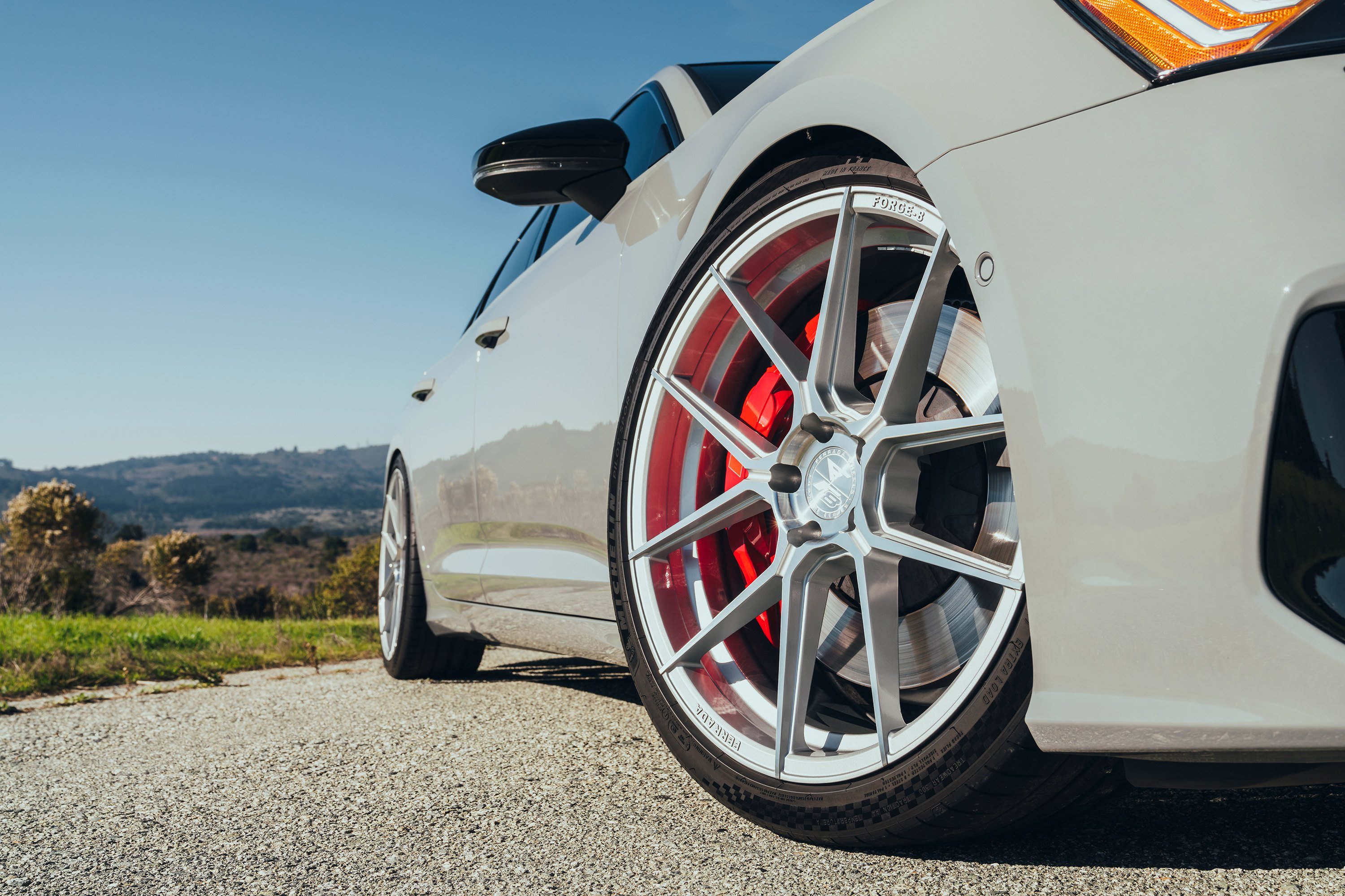 FERRADA® FORGE-8 FR8 Wheels - Machined Silver Rims