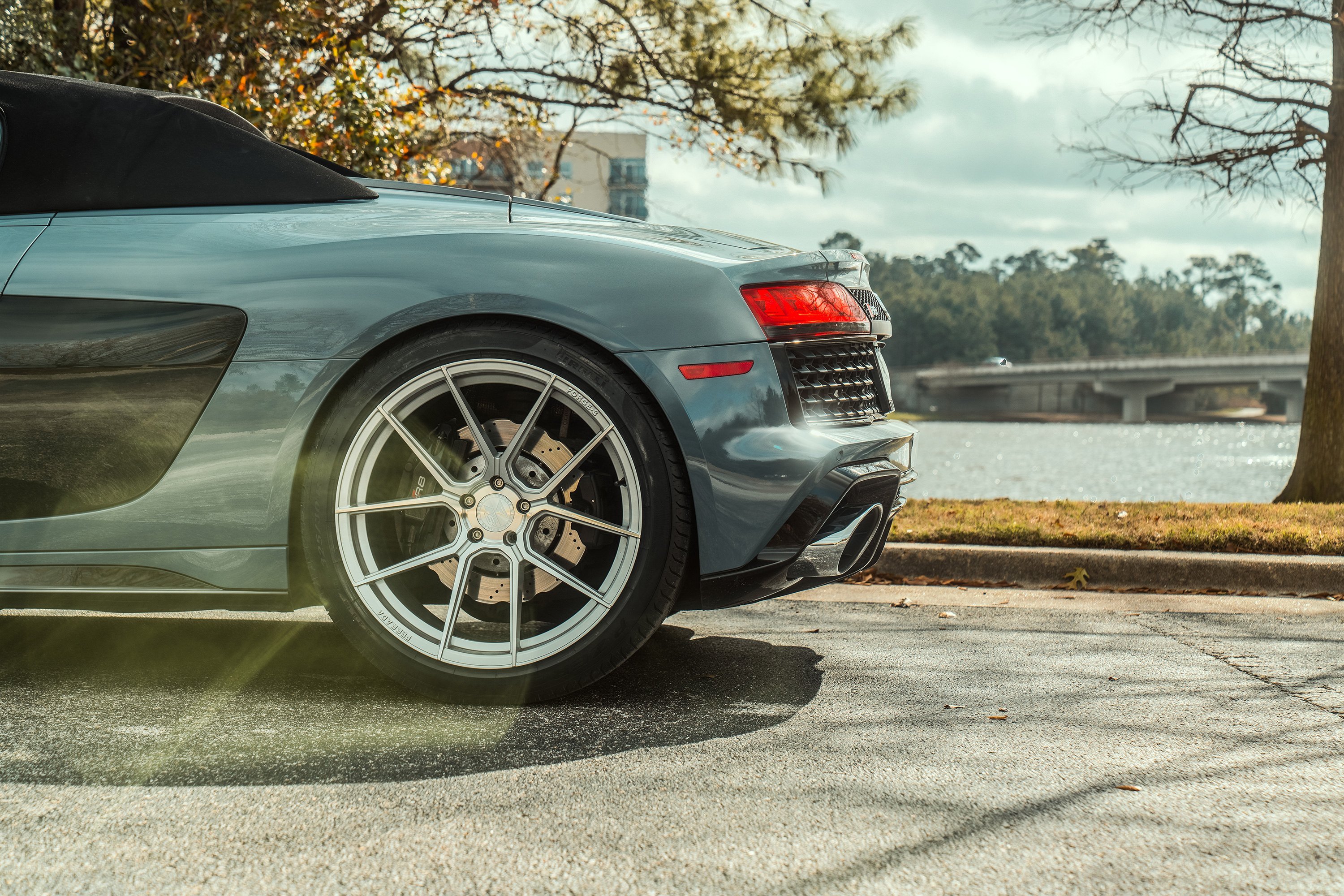 FERRADA® FORGE-8 FR8 Wheels - Machined Silver Rims