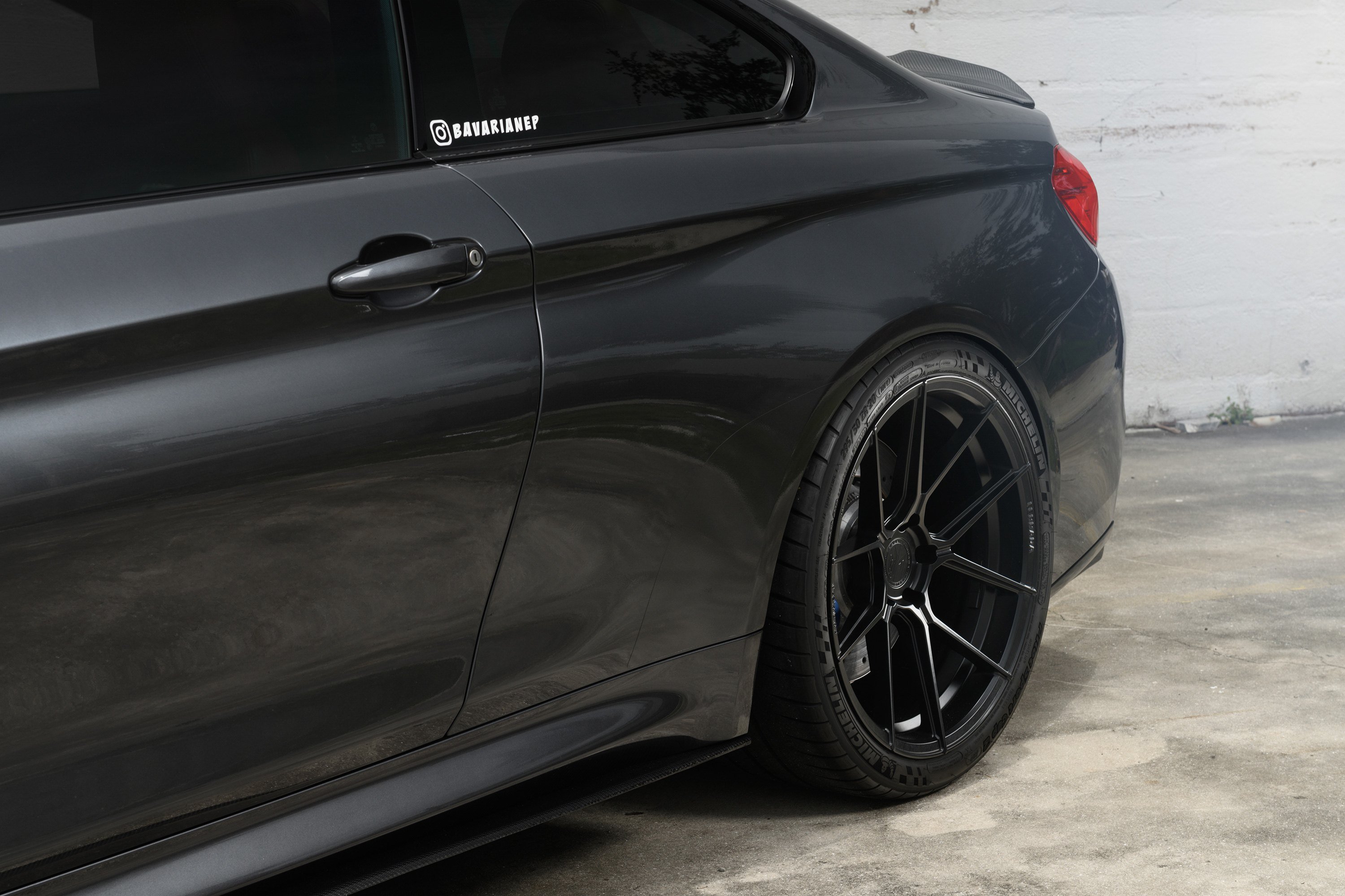 FERRADA® FORGE-8 FR8 Wheels - Matte Black Rims