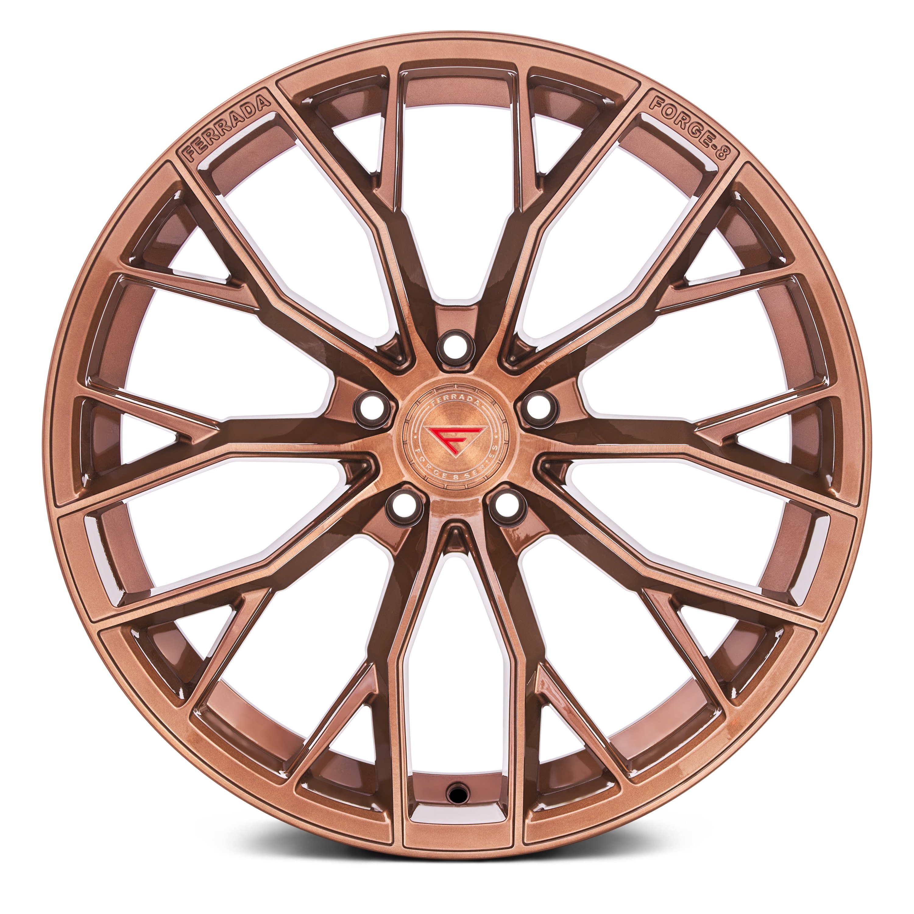 FERRADA® FORGE-8 FR9 Wheels - Brushed Cobre Rims