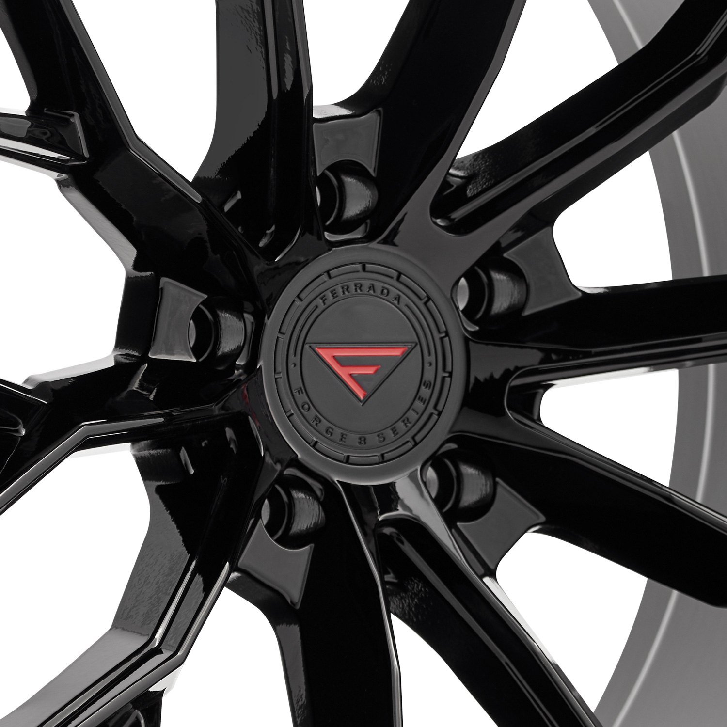 FERRADA® FORGE-8 FR9 Wheels - Obsidian Black Rims