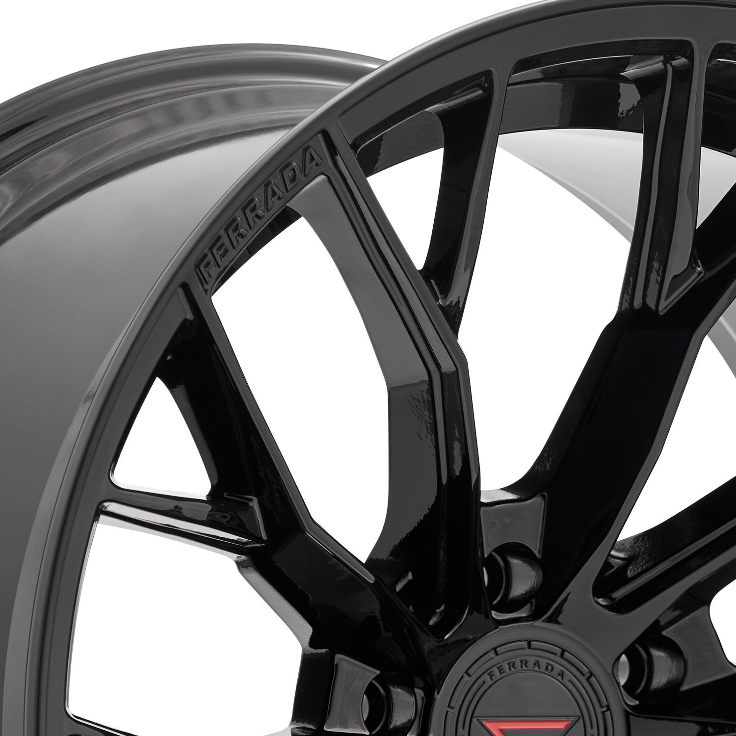 FERRADA® FORGE-8 FR9 Wheels - Obsidian Black Rims - FR921125112OB35