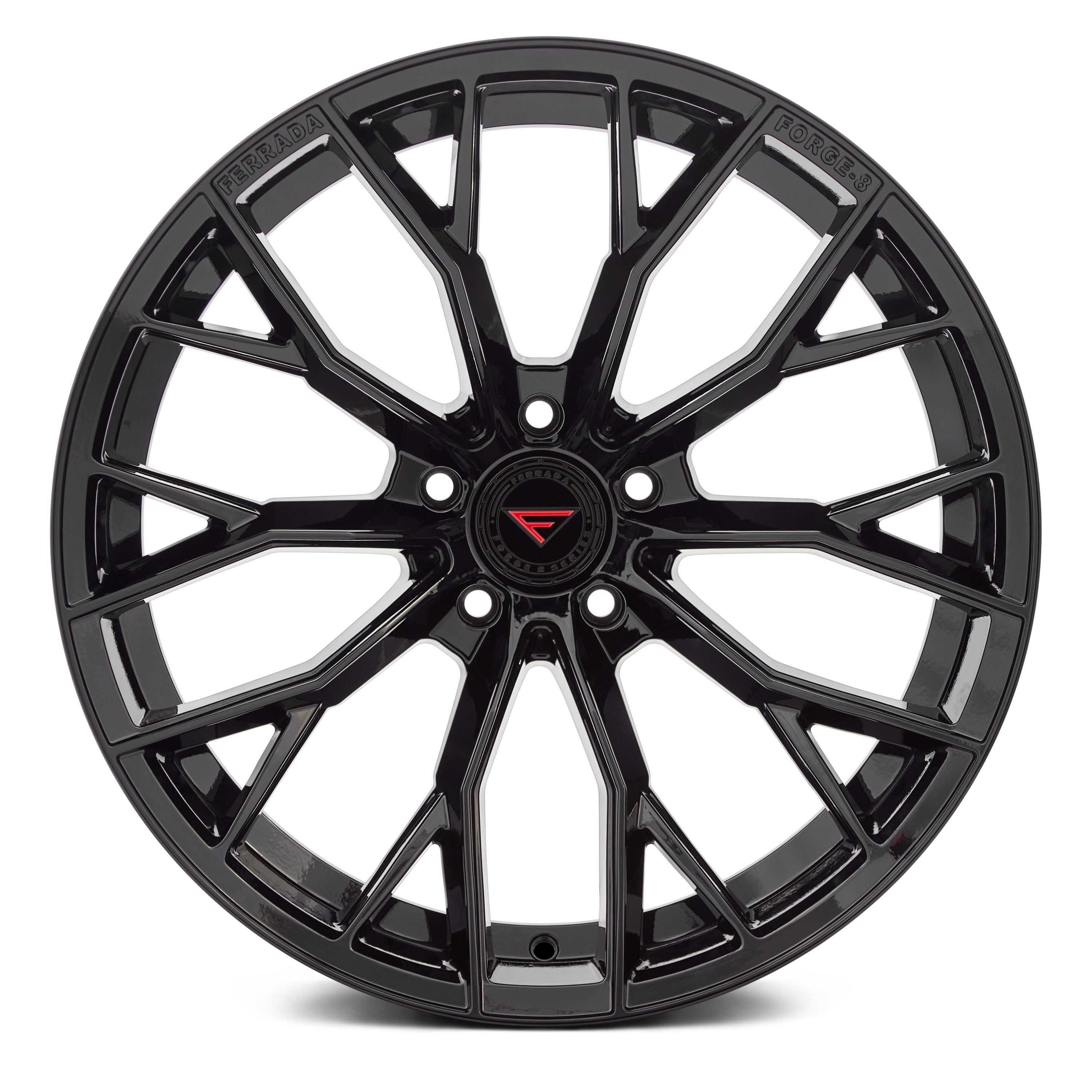FERRADA® FORGE-8 FR9 Wheels - Obsidian Black Rims