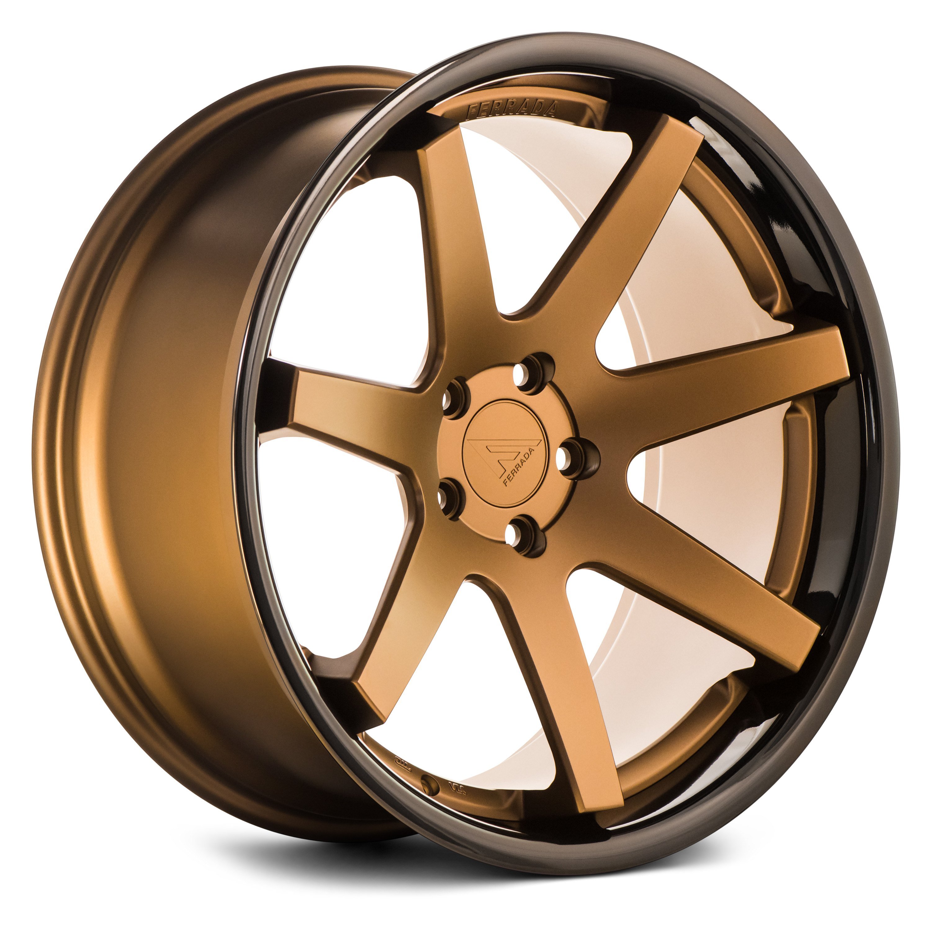 FERRADA® FR1 Wheels - Matte Bronze Rims - FR1201055115BZ15