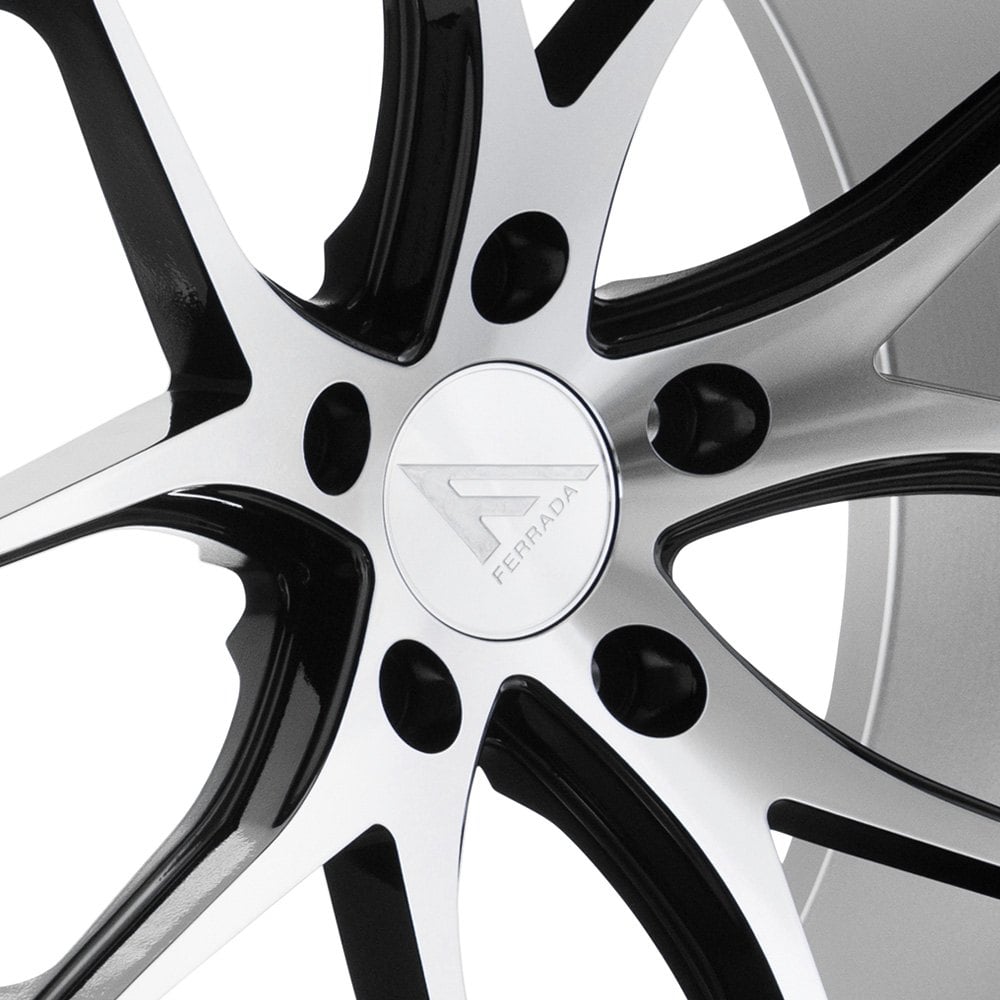 FERRADA® FR2 Wheels - Black with Machined Face Rims