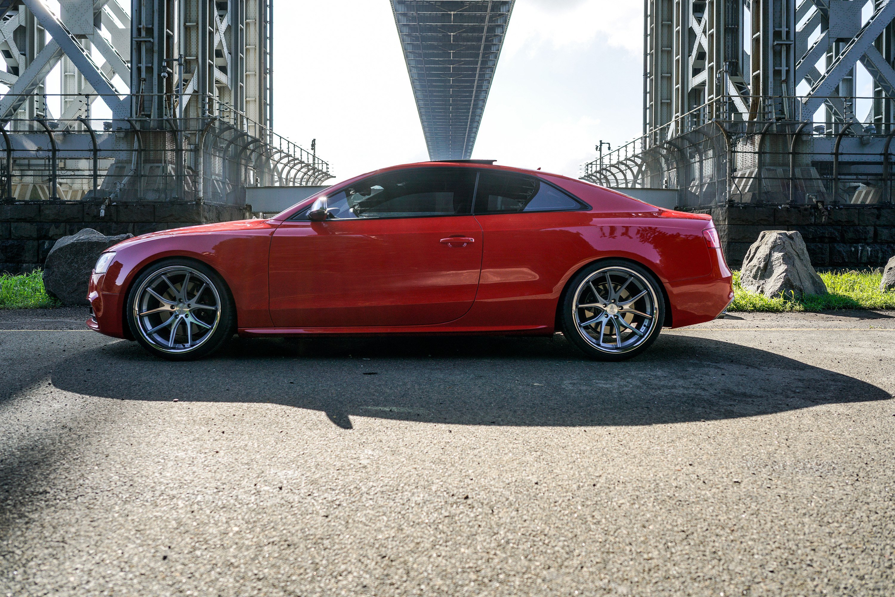 FERRADA® FR2 Wheels - Machined Silver Rims