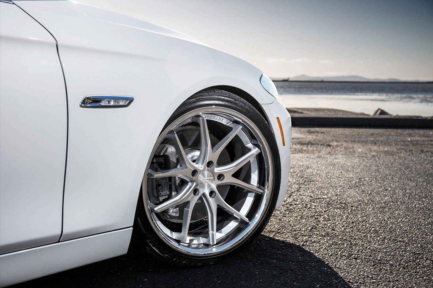 FERRADA® FR2 Wheels - Machined Silver Rims