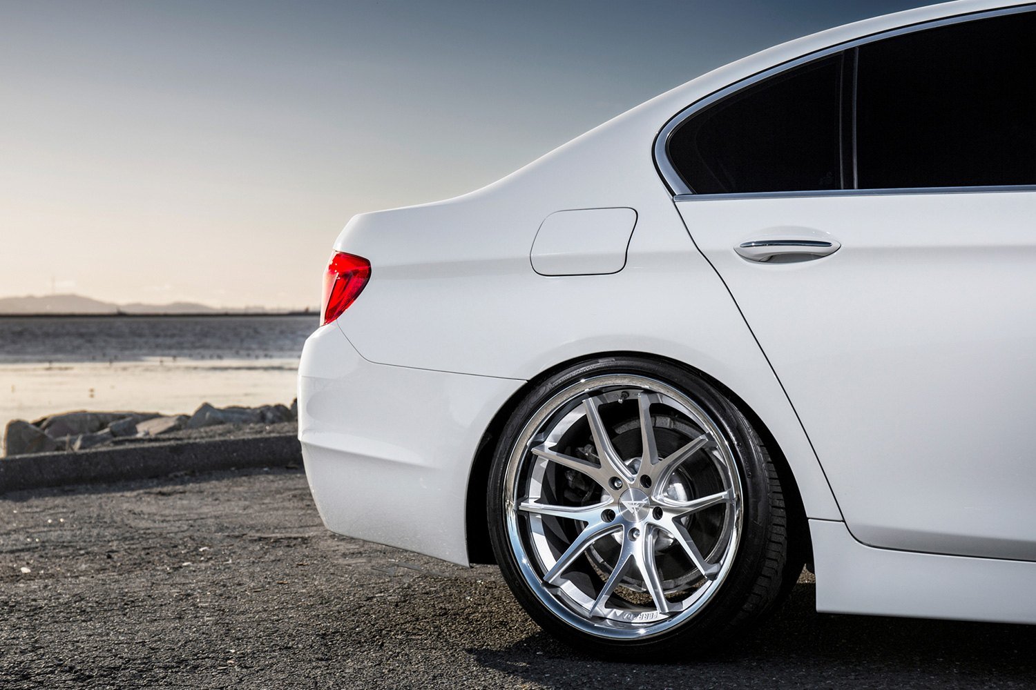 FERRADA® FR2 Wheels - Machined Silver Rims