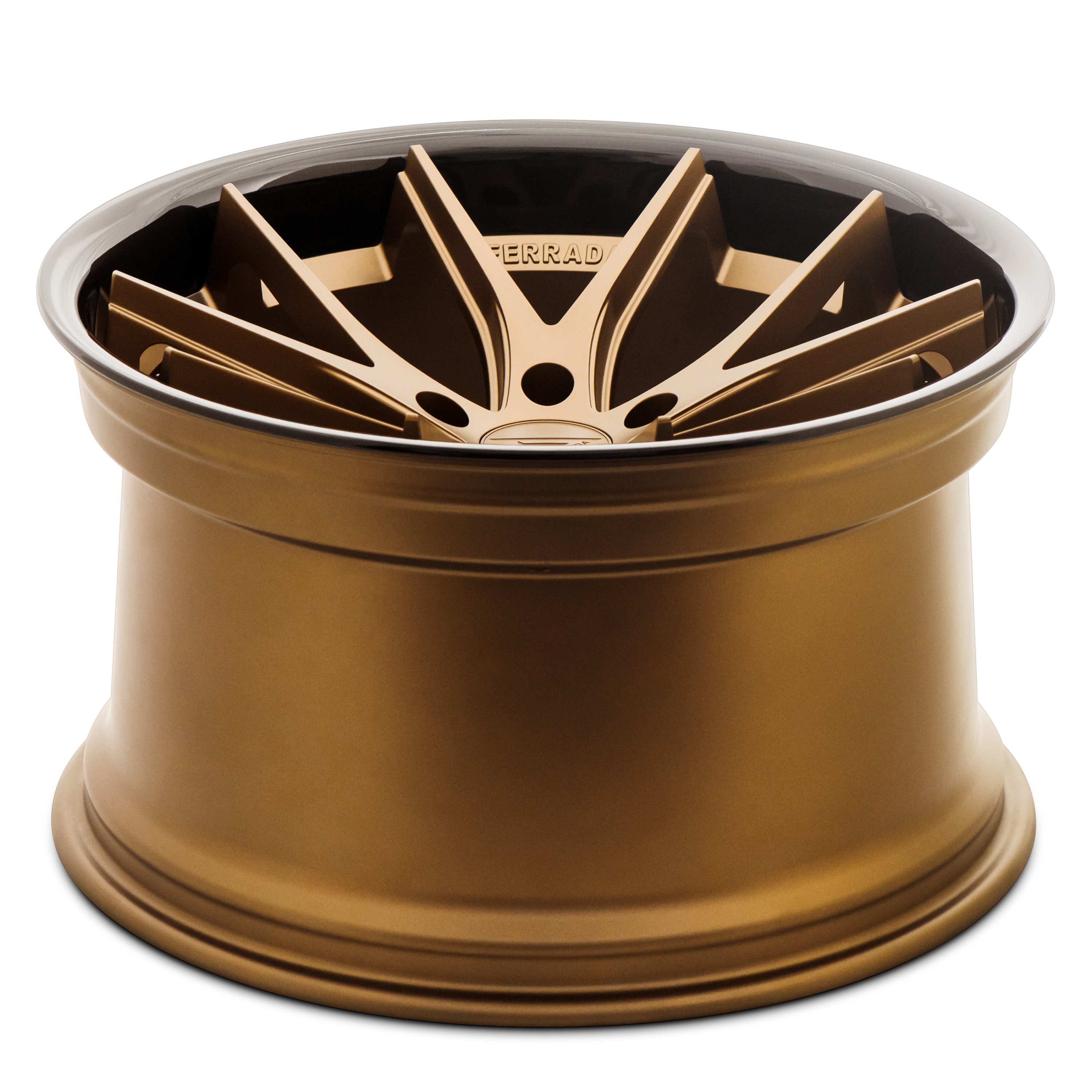 FERRADA® FR2 Wheels - Matte Bronze Rims