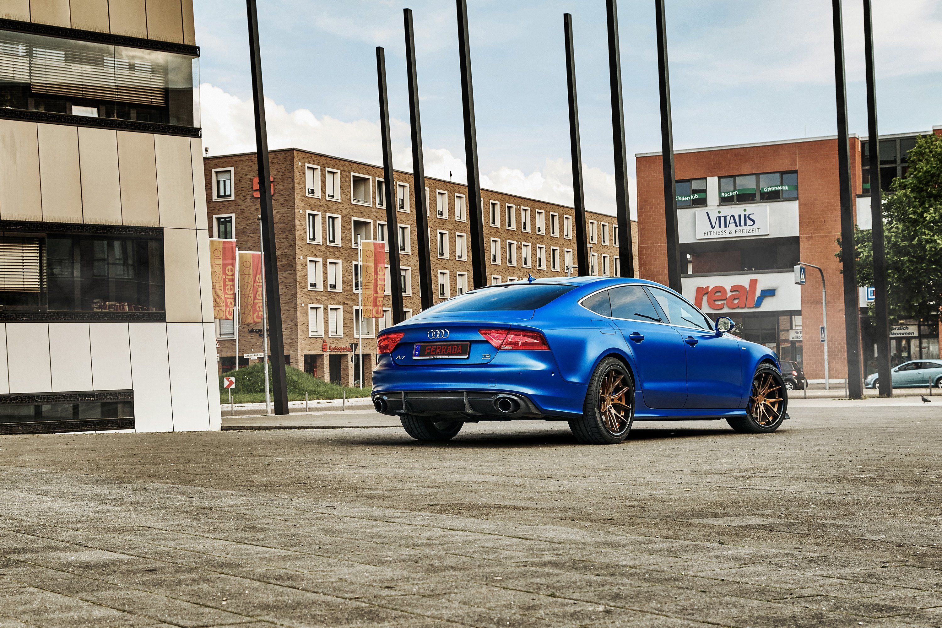 FERRADA® FR2 Wheels - Matte Bronze Rims