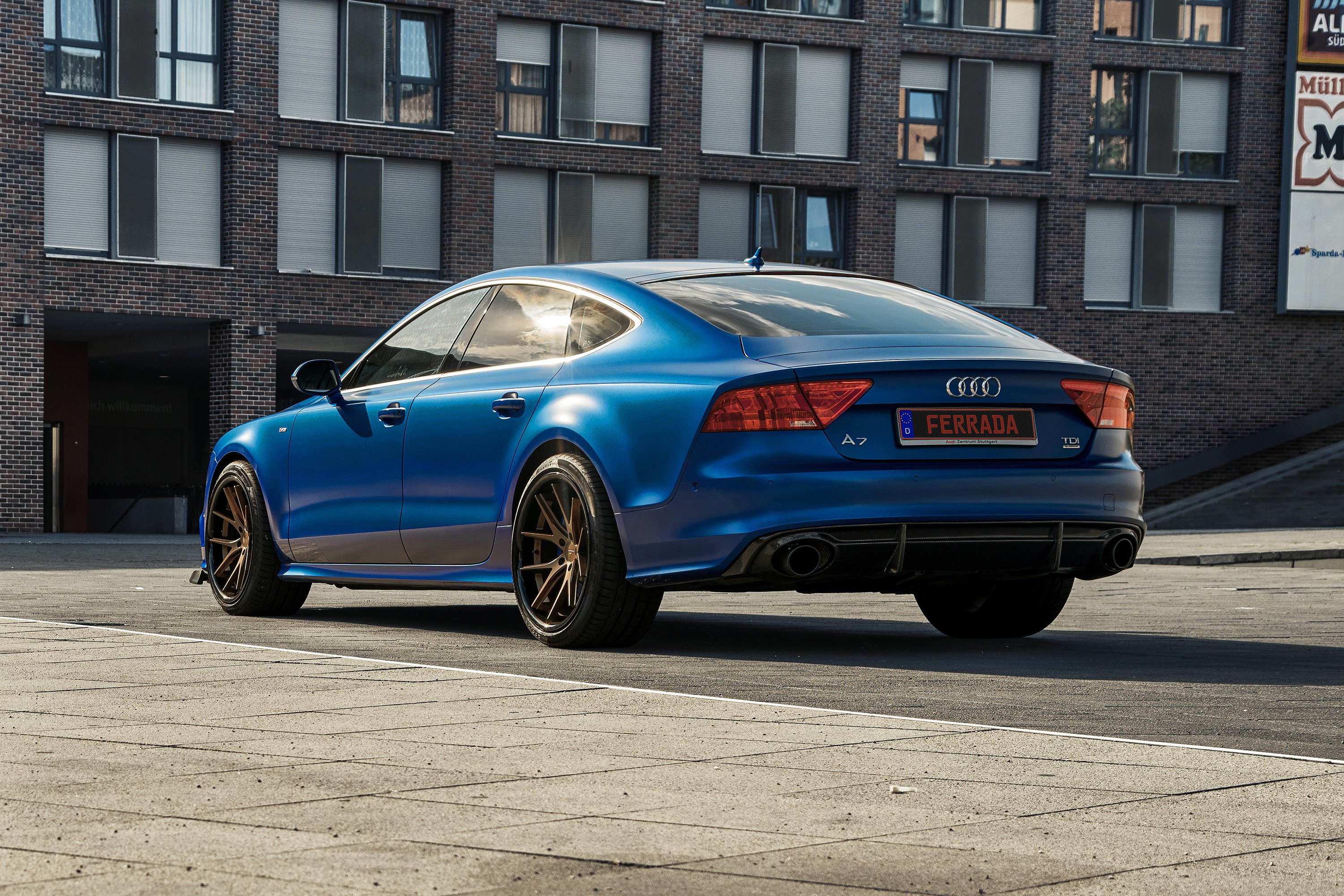 FERRADA® FR2 Wheels - Matte Bronze Rims