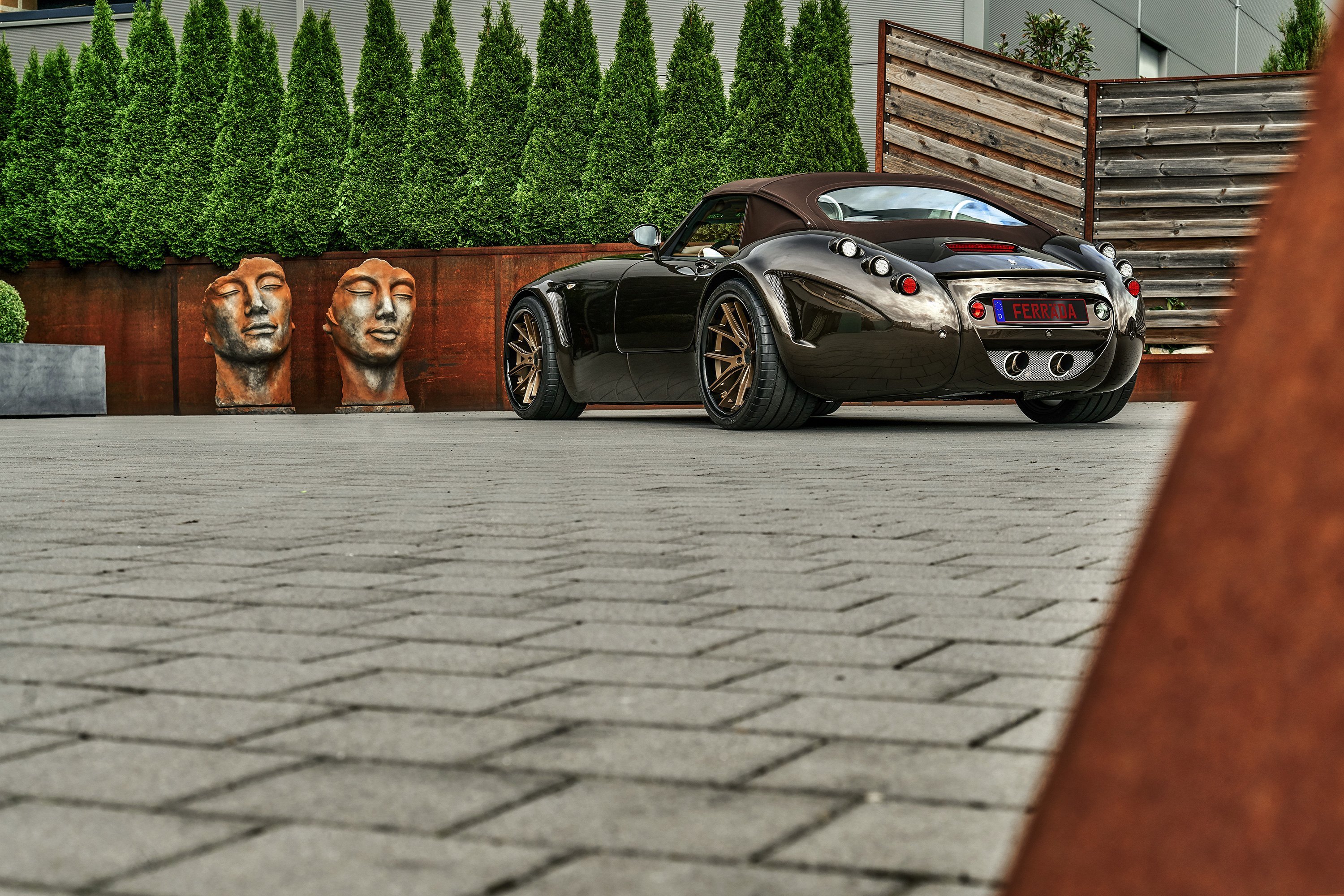 FERRADA® FR2 Wheels - Matte Bronze Rims