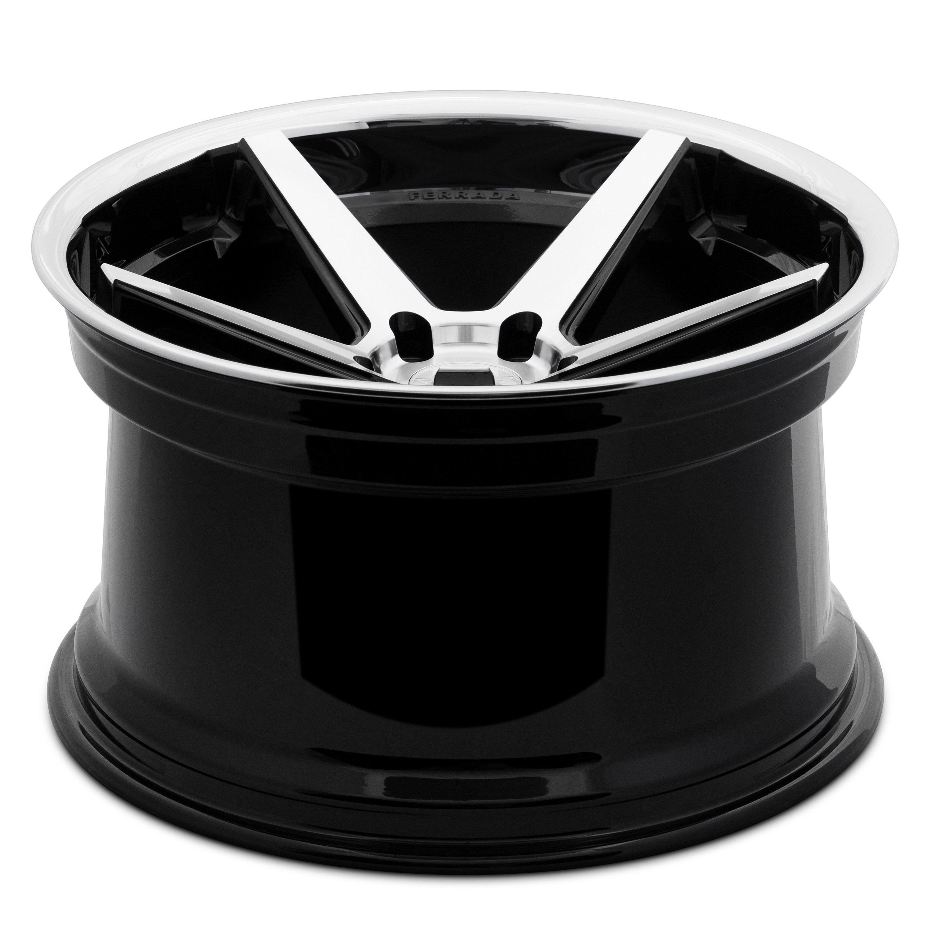 FERRADA® FR3 Wheels - Black with Machined Face Rims