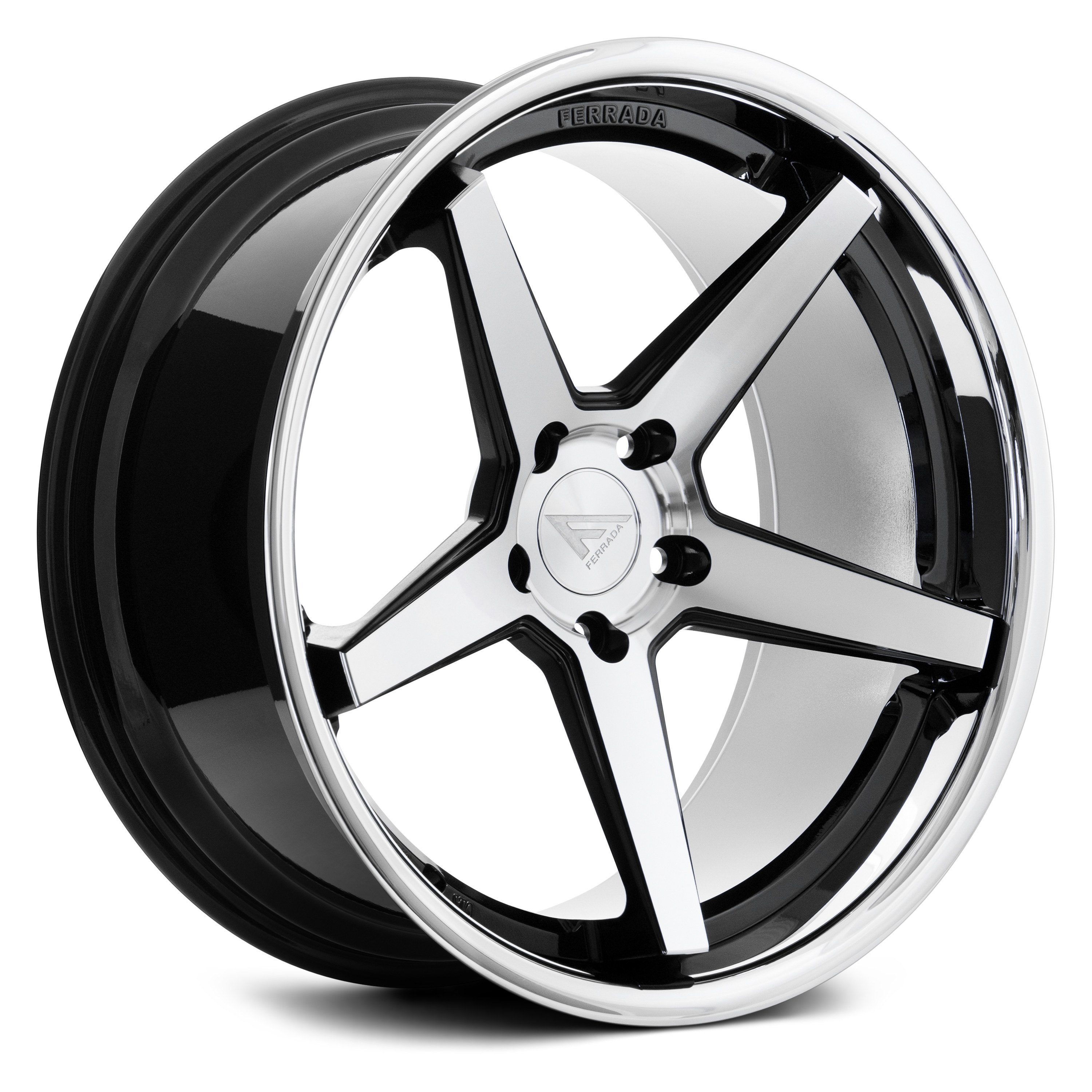 FERRADA® FR3 Wheels - Black with Machined Face Rims