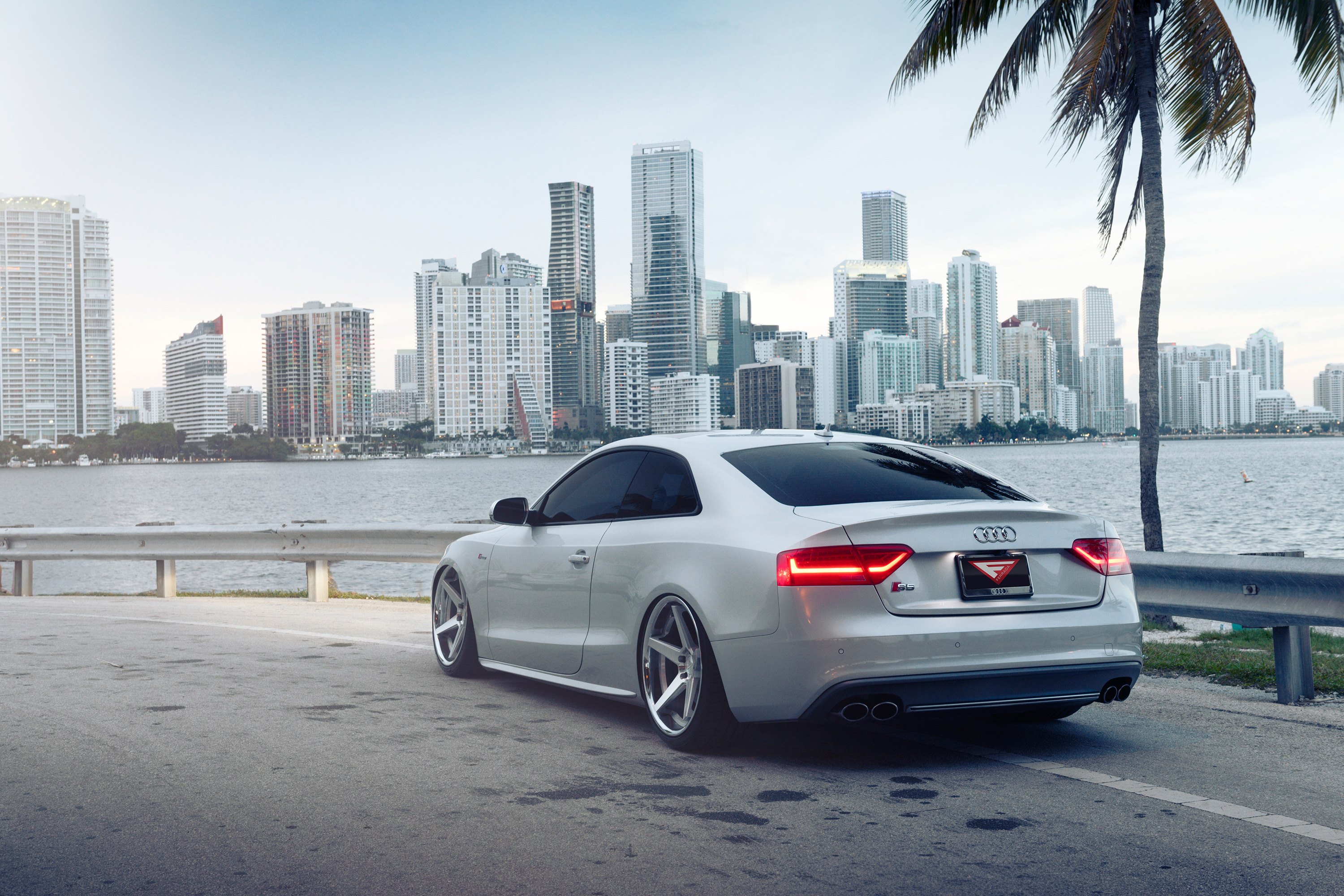 FERRADA® FR3 Wheels - Machined Silver Rims