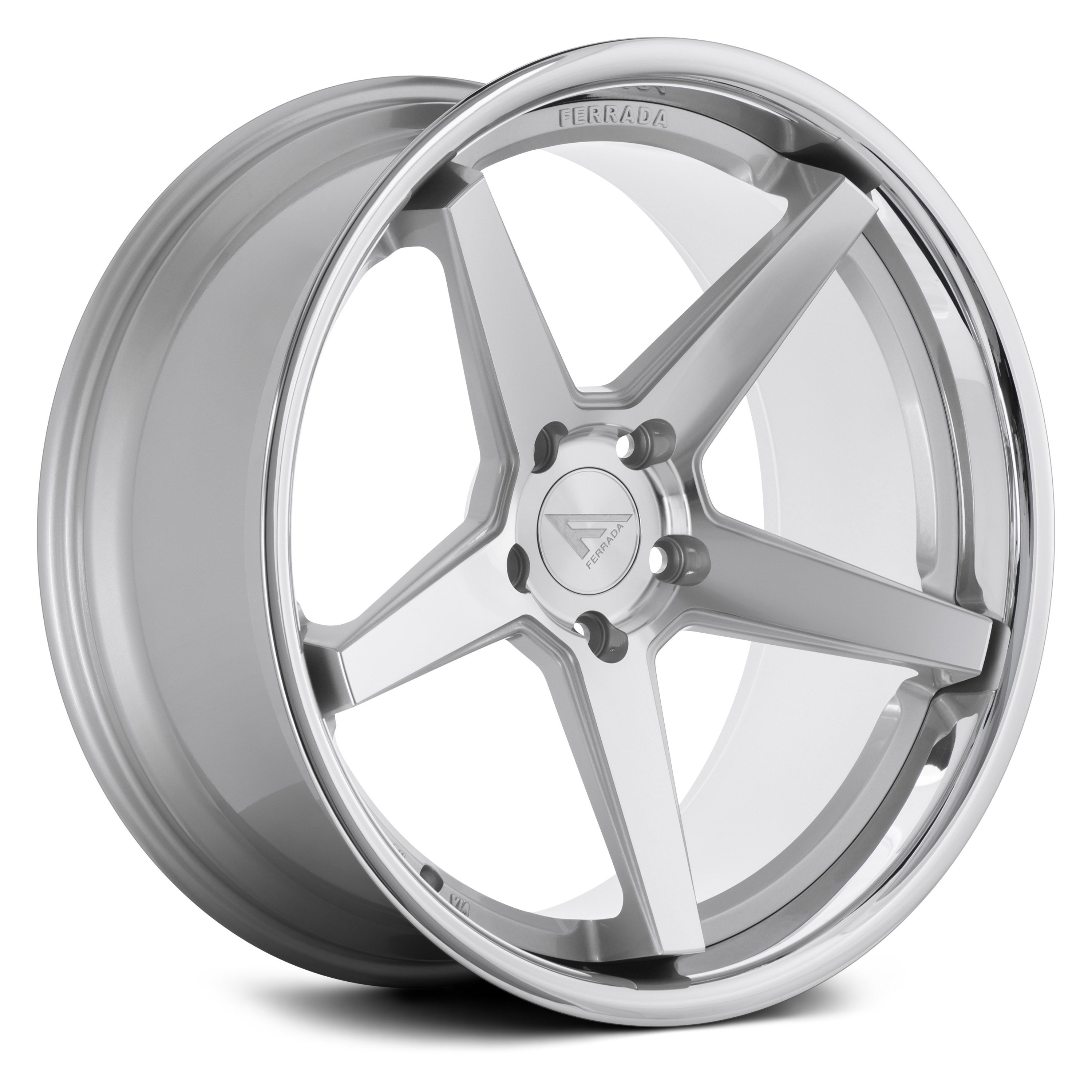 FERRADA® FR3 Wheels - Machined Silver Rims - FR3201055120MS38