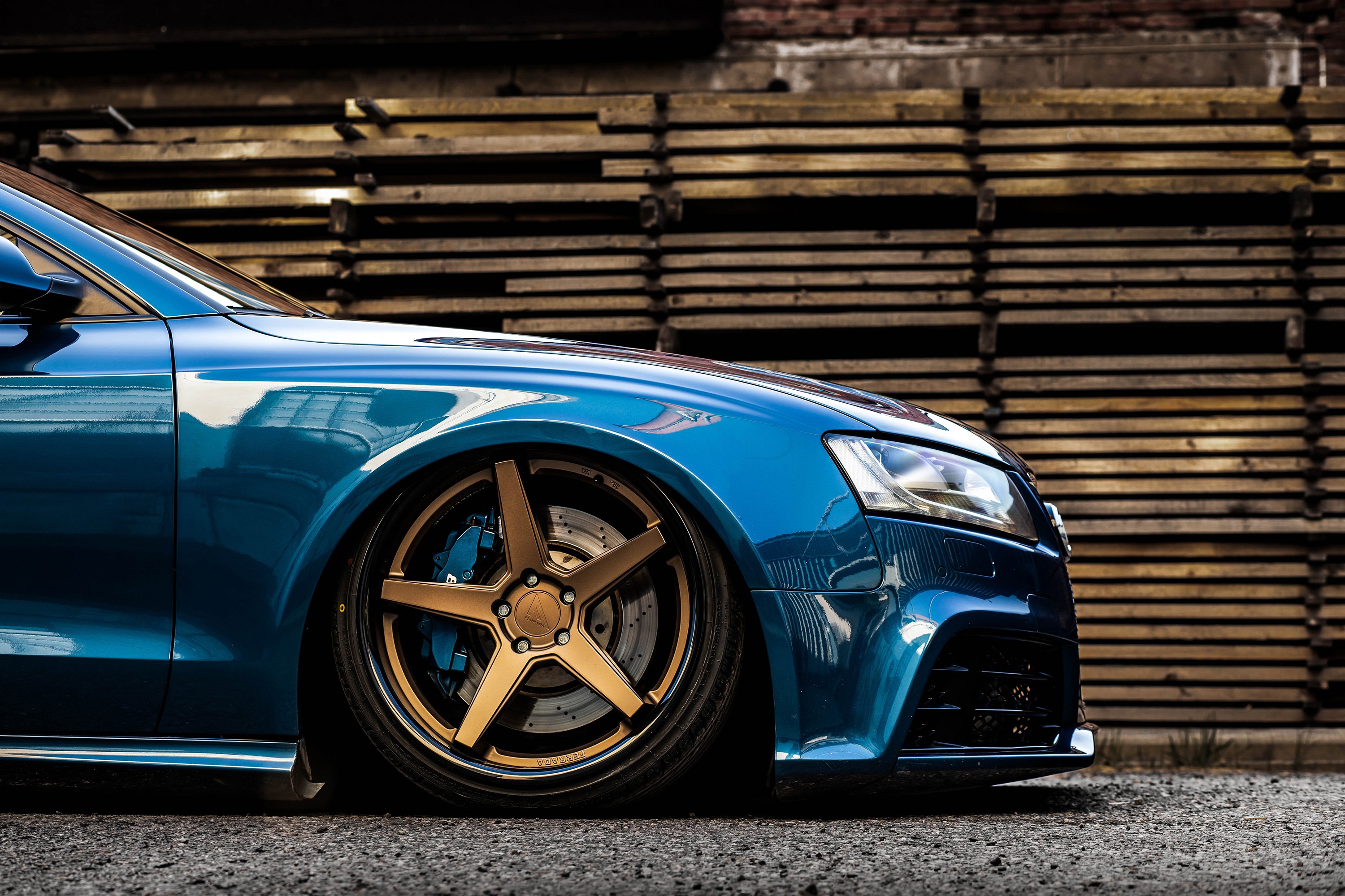 FERRADA® FR3 Wheels - Matte Bronze Rims