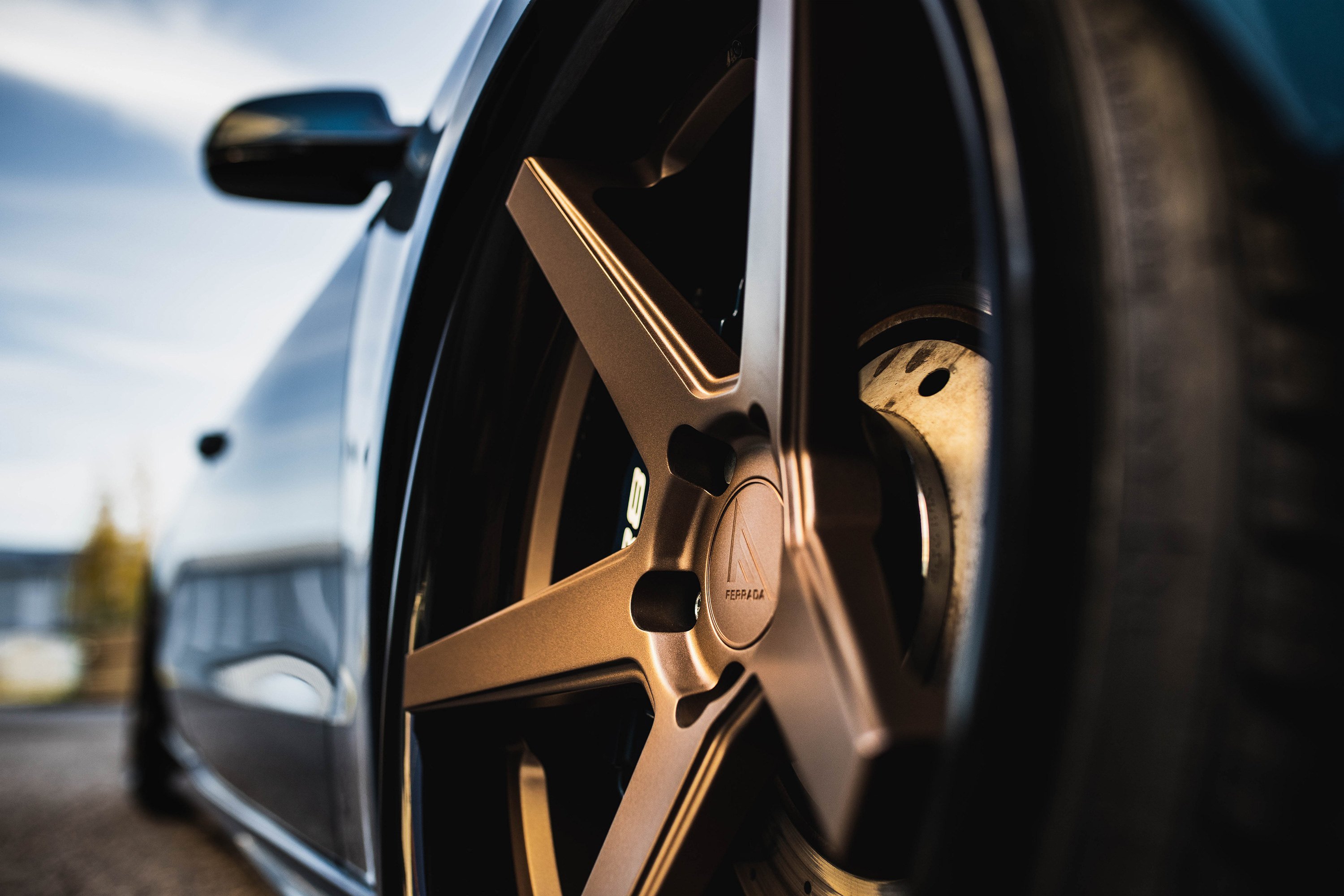 FERRADA® FR3 Wheels - Matte Bronze Rims