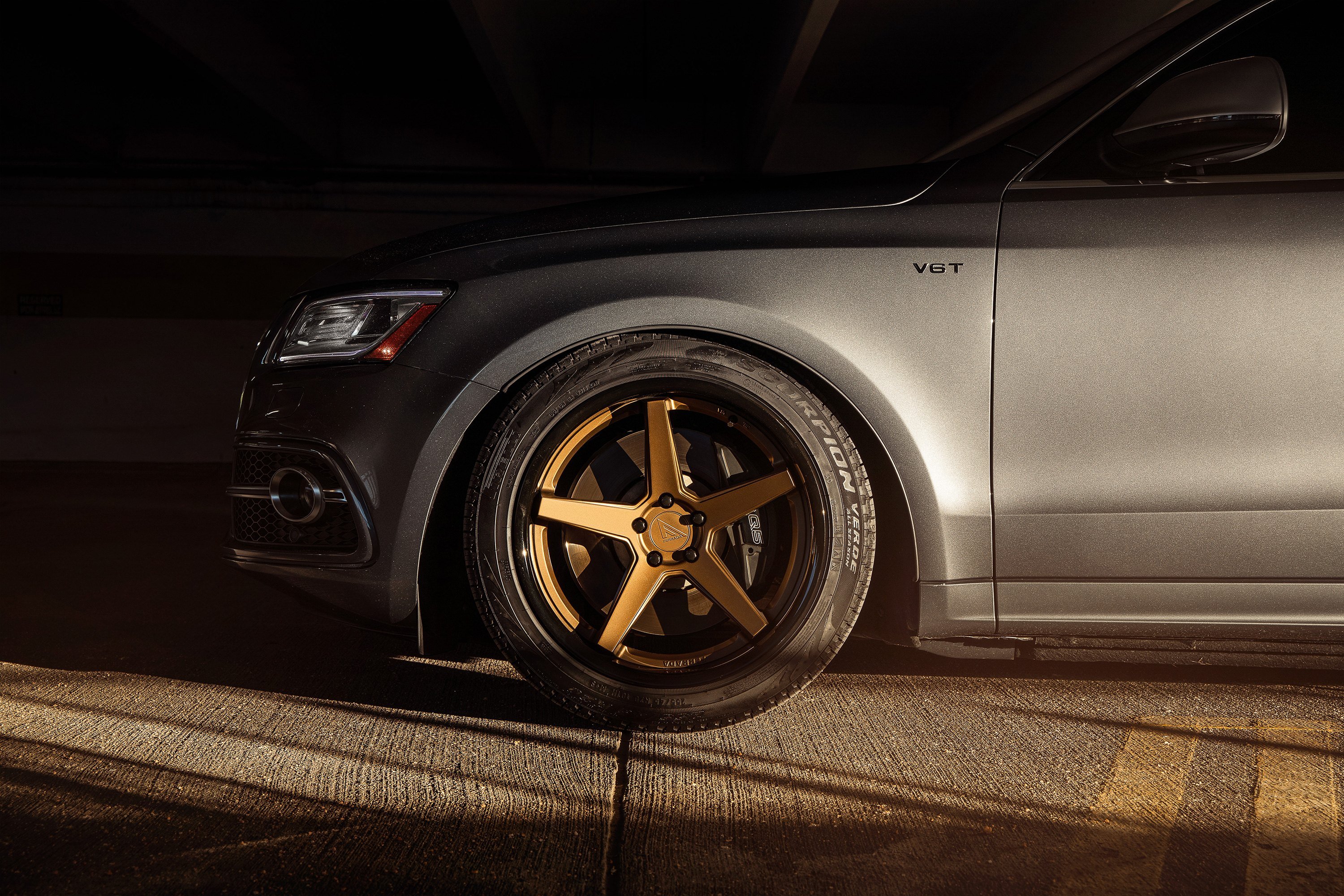 FERRADA® FR3 Wheels - Matte Bronze Rims