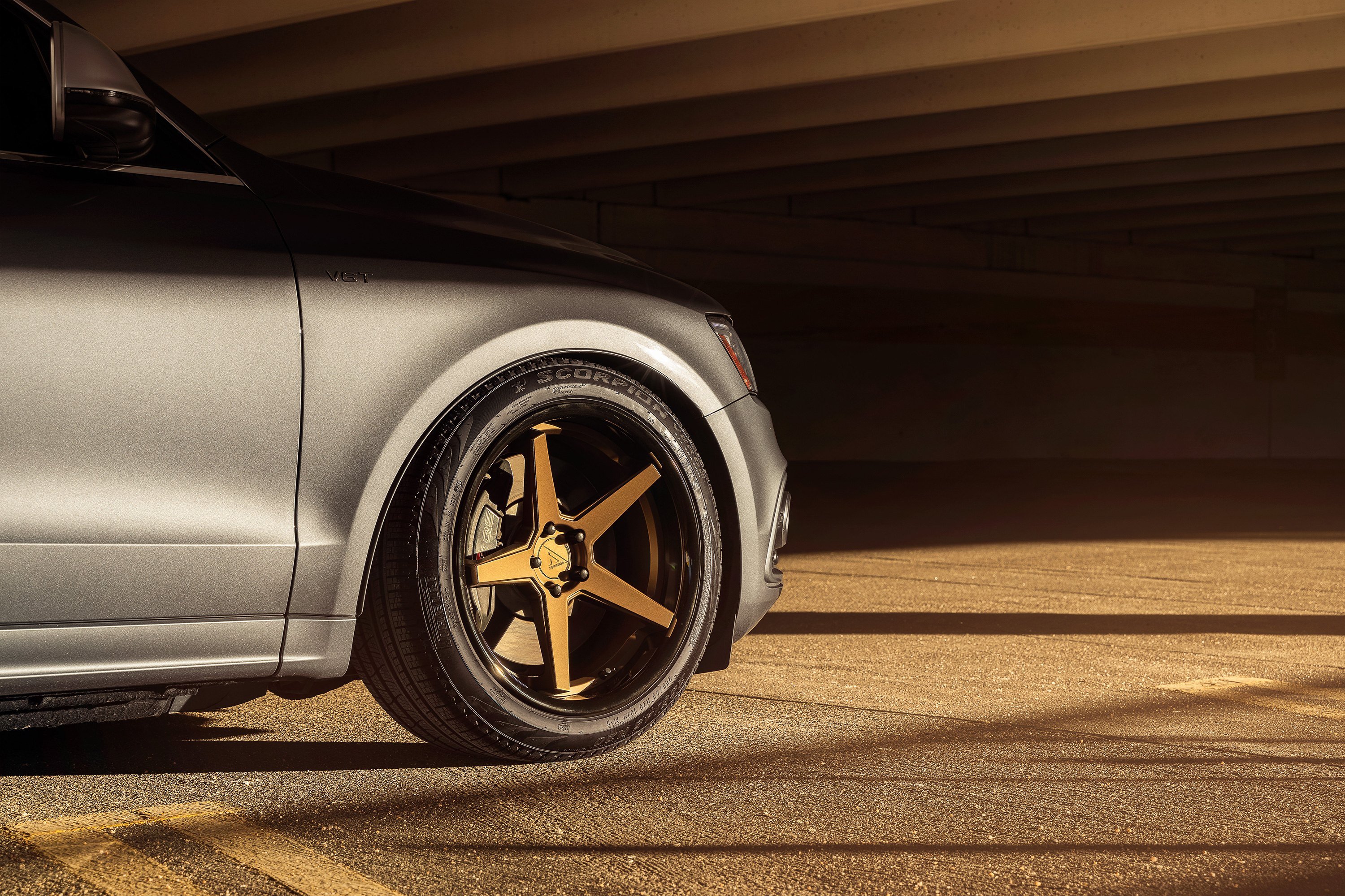 FERRADA® FR3 Wheels - Matte Bronze Rims